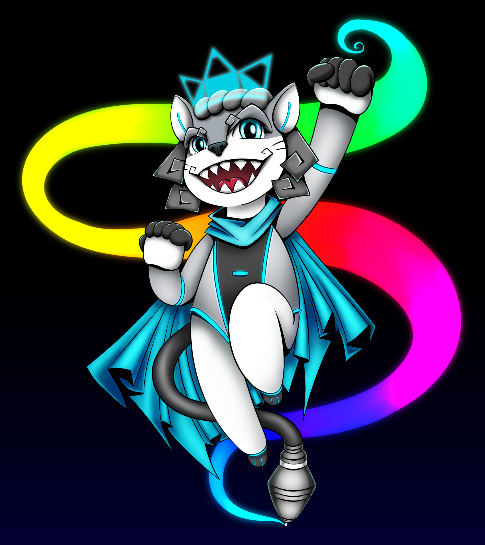 ArtStation - Huion mascot - the Hero is here!