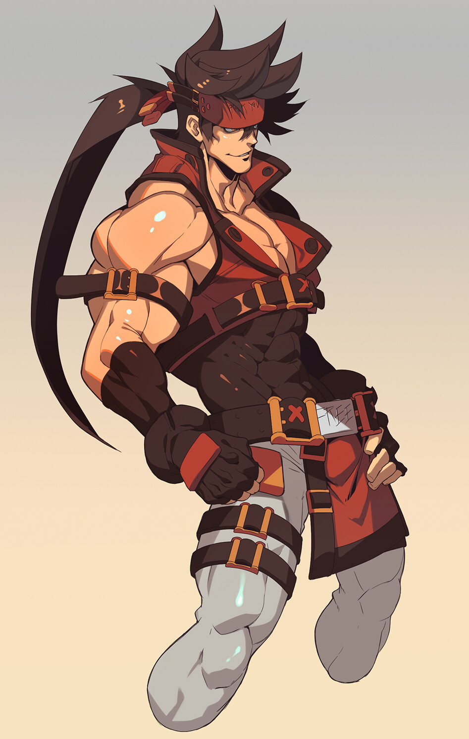 ArtStation - Sol Badguy doodle