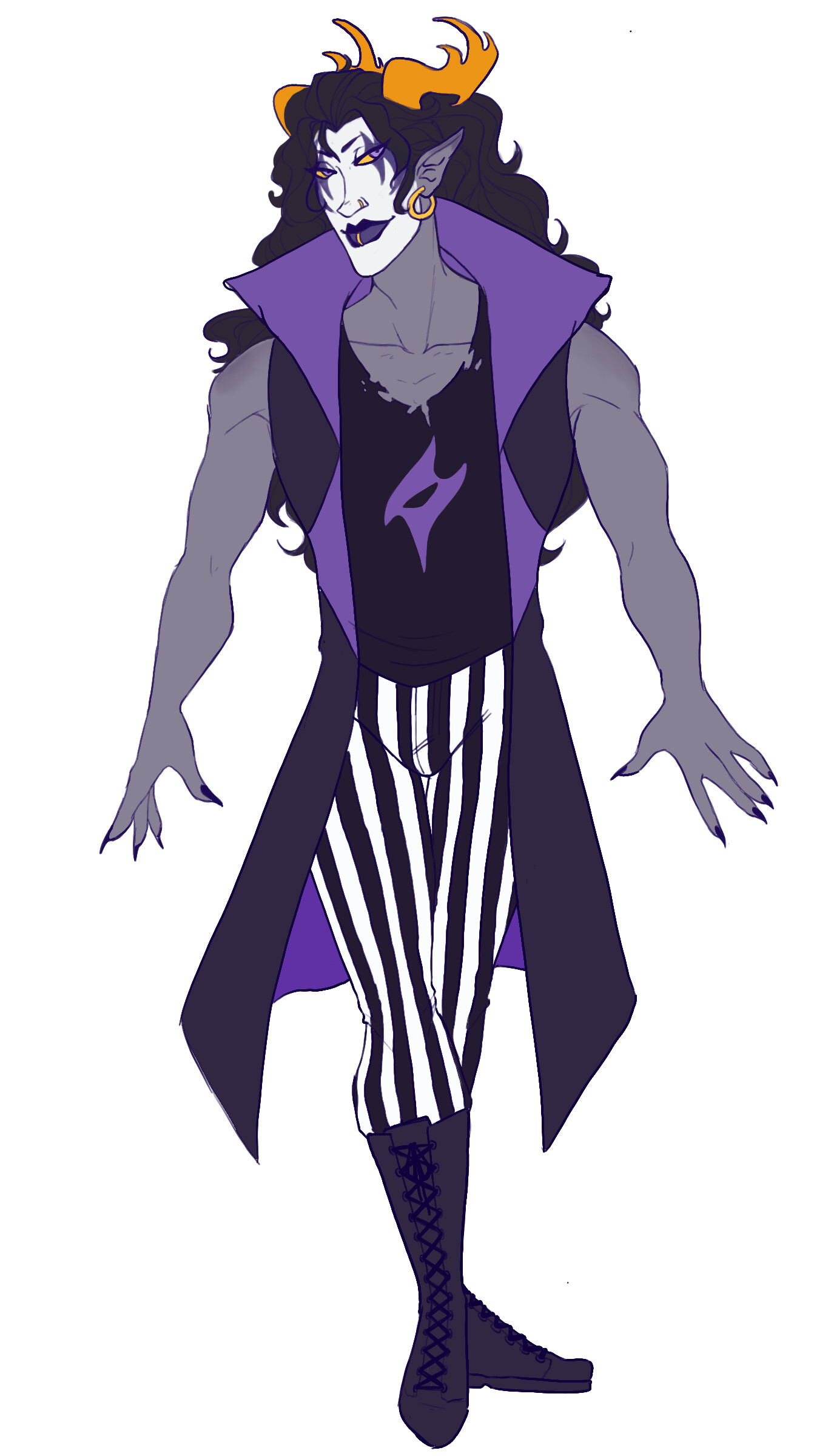 Firebones - Daeste Narkaj Character Design [HOMESTUCK]