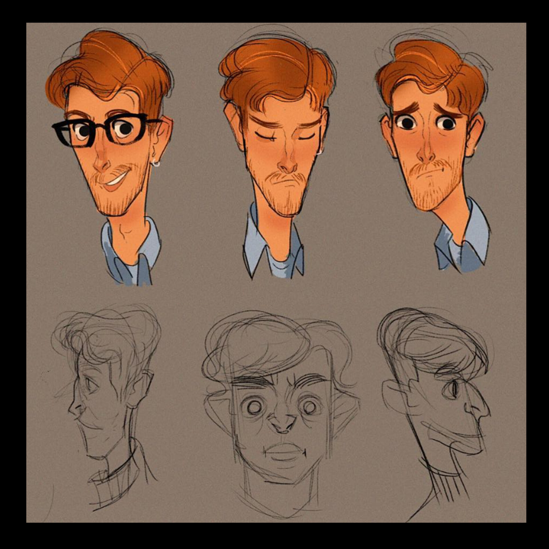 ArtStation - Mock up Character design