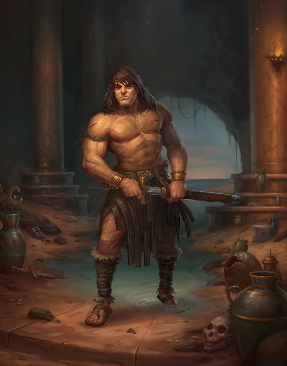 ArtStation - Barbarian Illustration