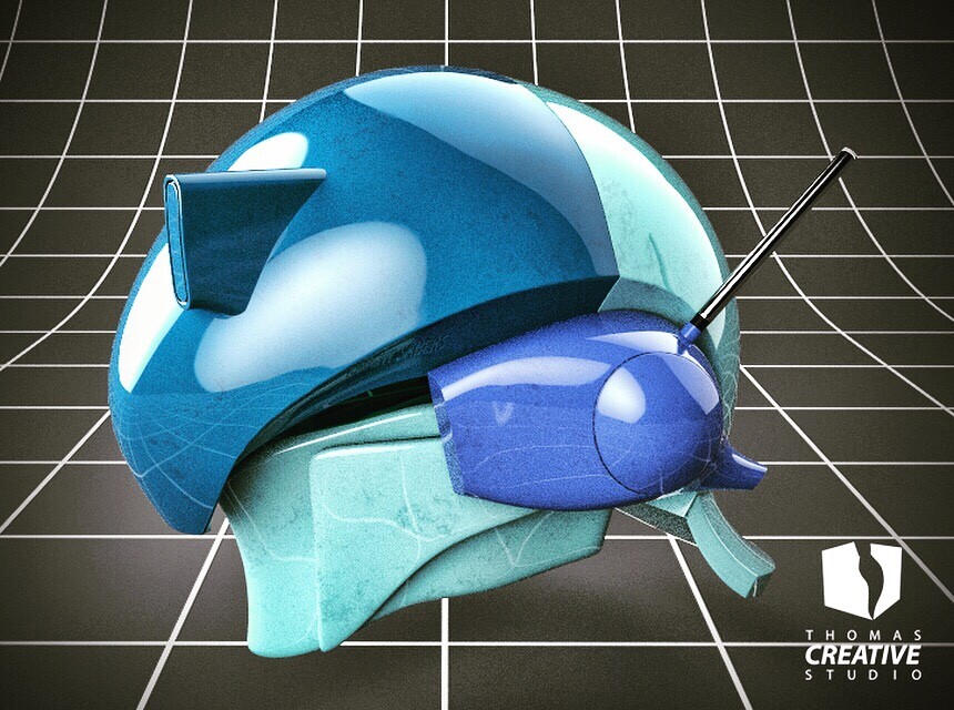 ArtStation - Bubblegum Crisis Anime Helmets