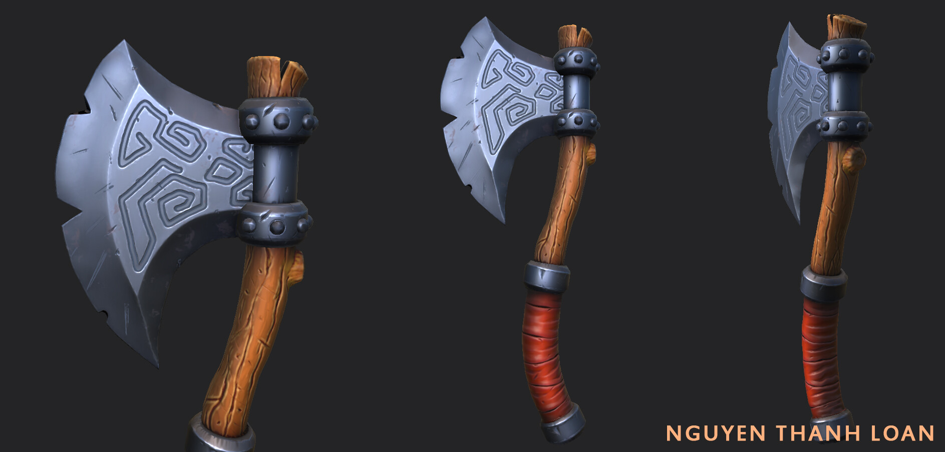 ArtStation - Stylized Weapon