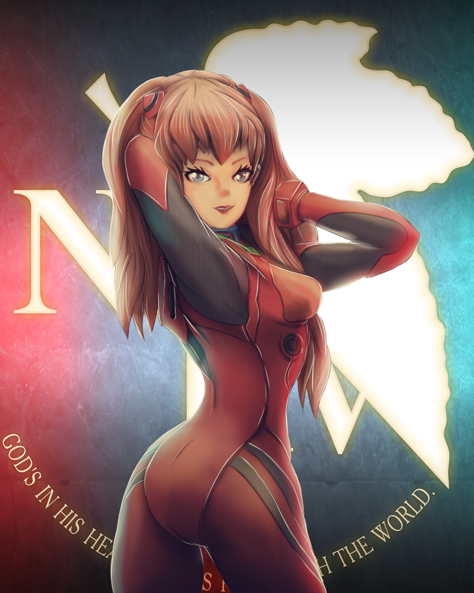 ArtStation - Asuka soryu Langley