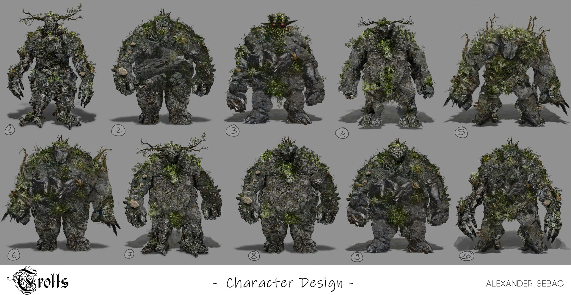 ArtStation - Troll Concept