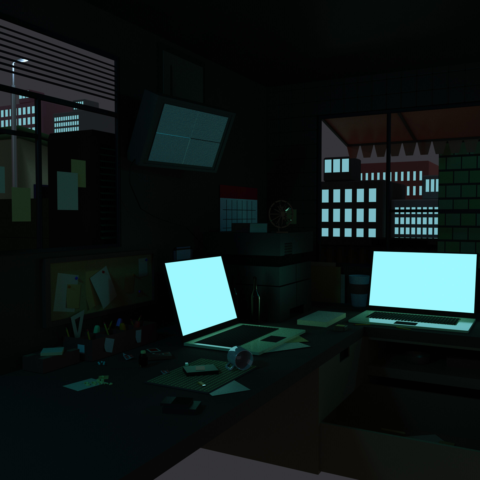 Tanmay Joshi - Blender Renders inspired by Wanella