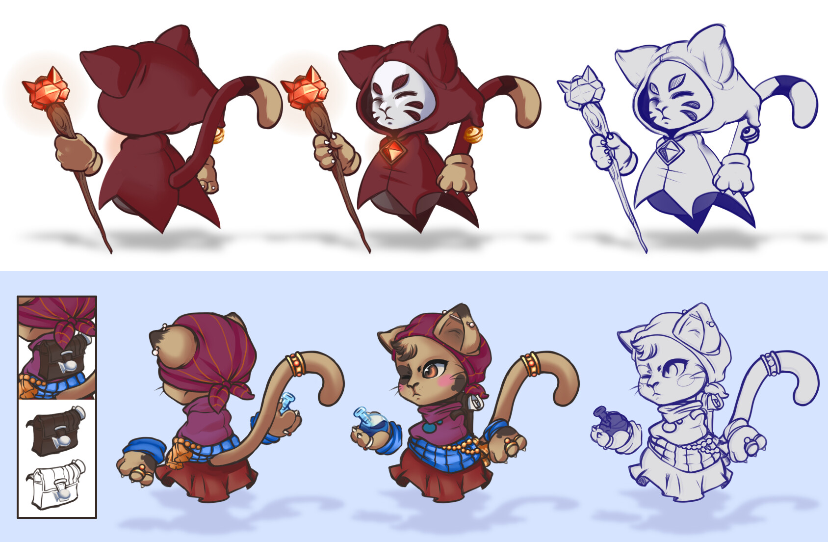 Christine - Cat Mage & Cat Merchant