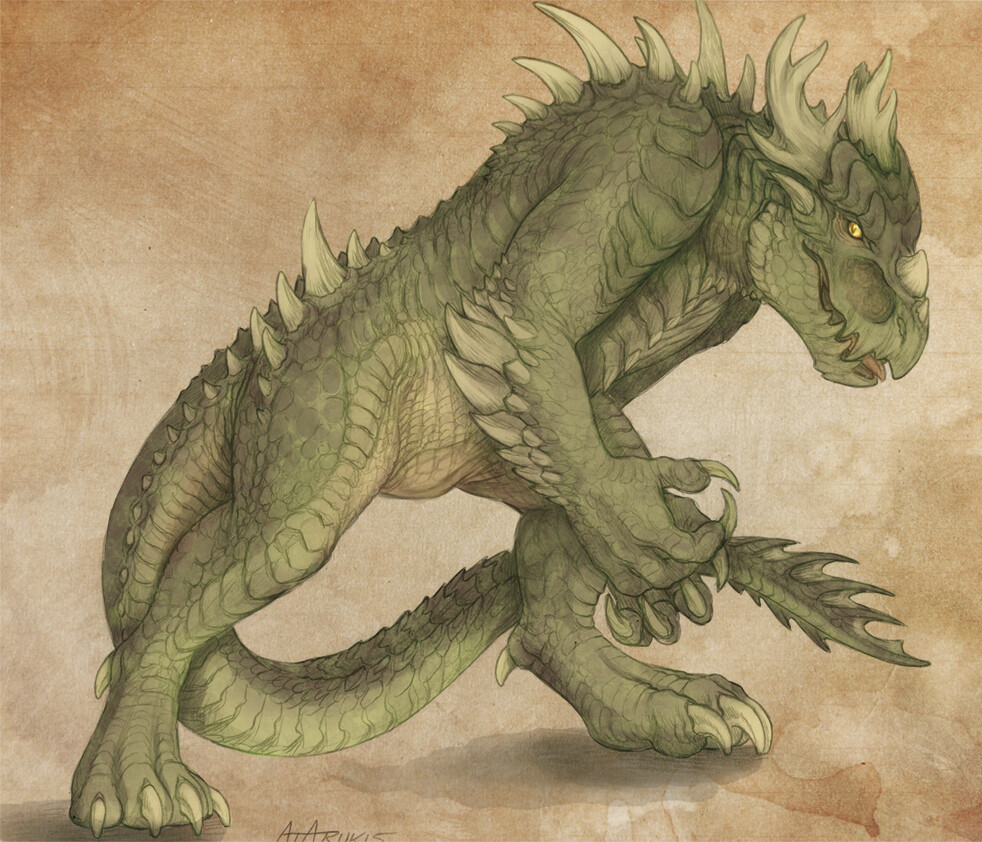 ArtStation - Basilisk Species Design