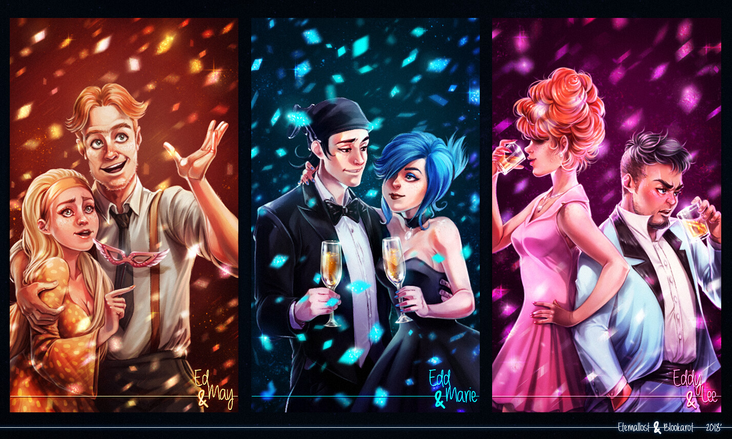 Edd And Marie Fan Art