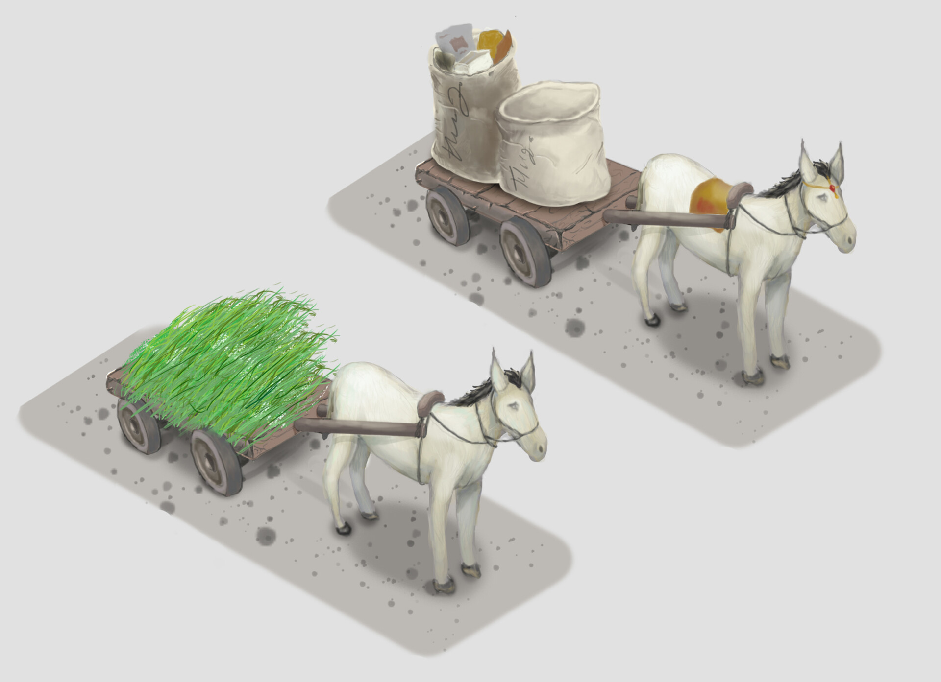 ArtStation - 2D isometric game assets