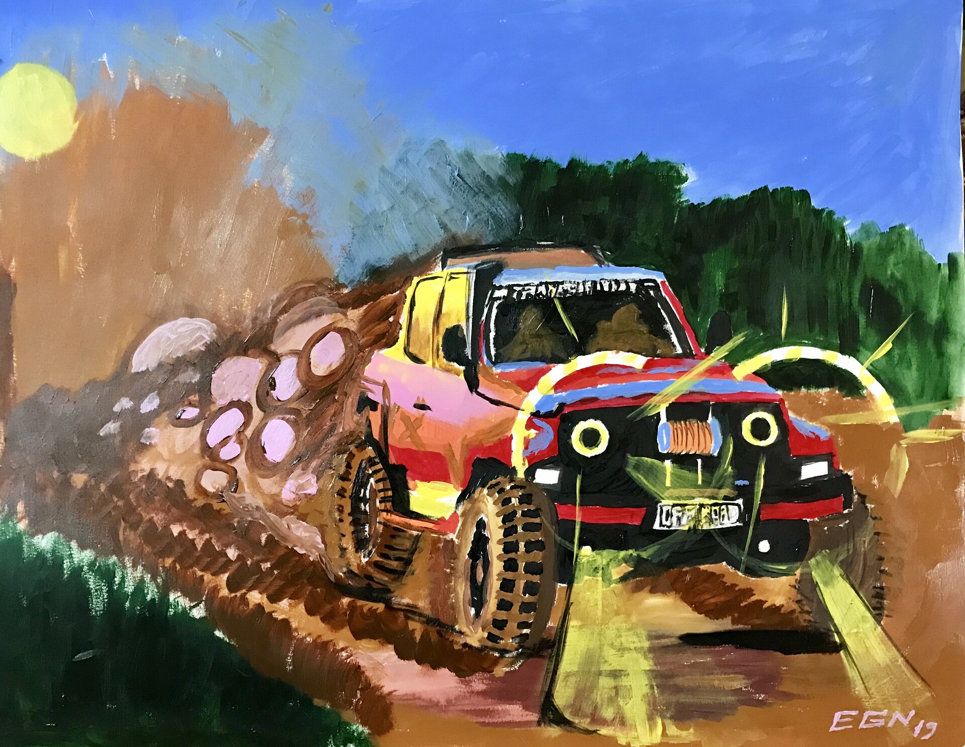 ArtStation - Rally Off-road