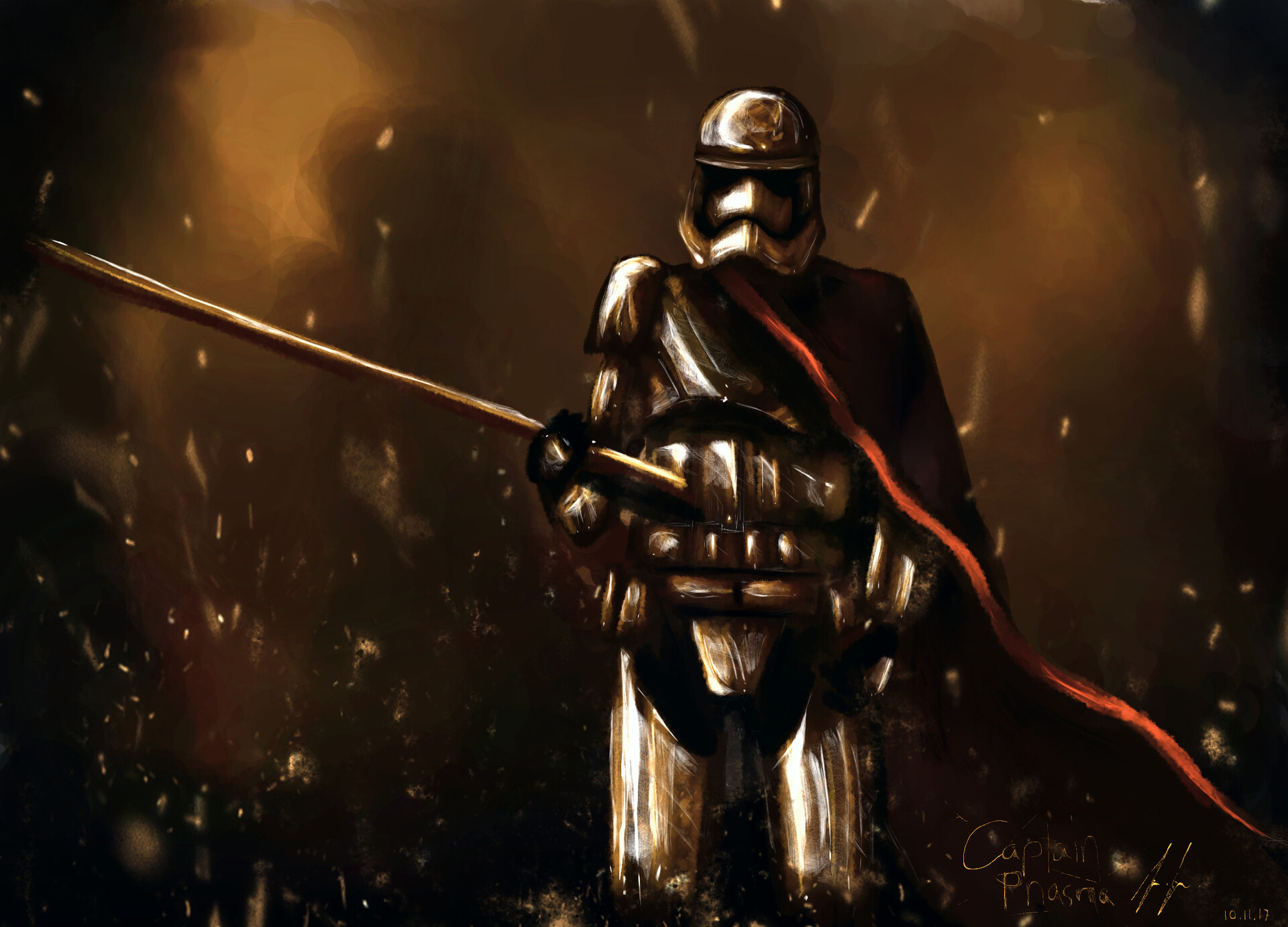 ArtStation - Captain Phasma