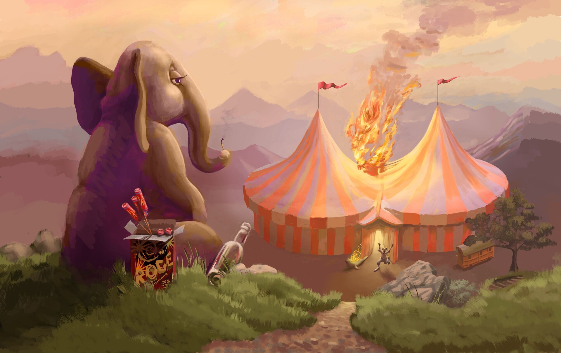 ArtStation - Goodbye to the circus