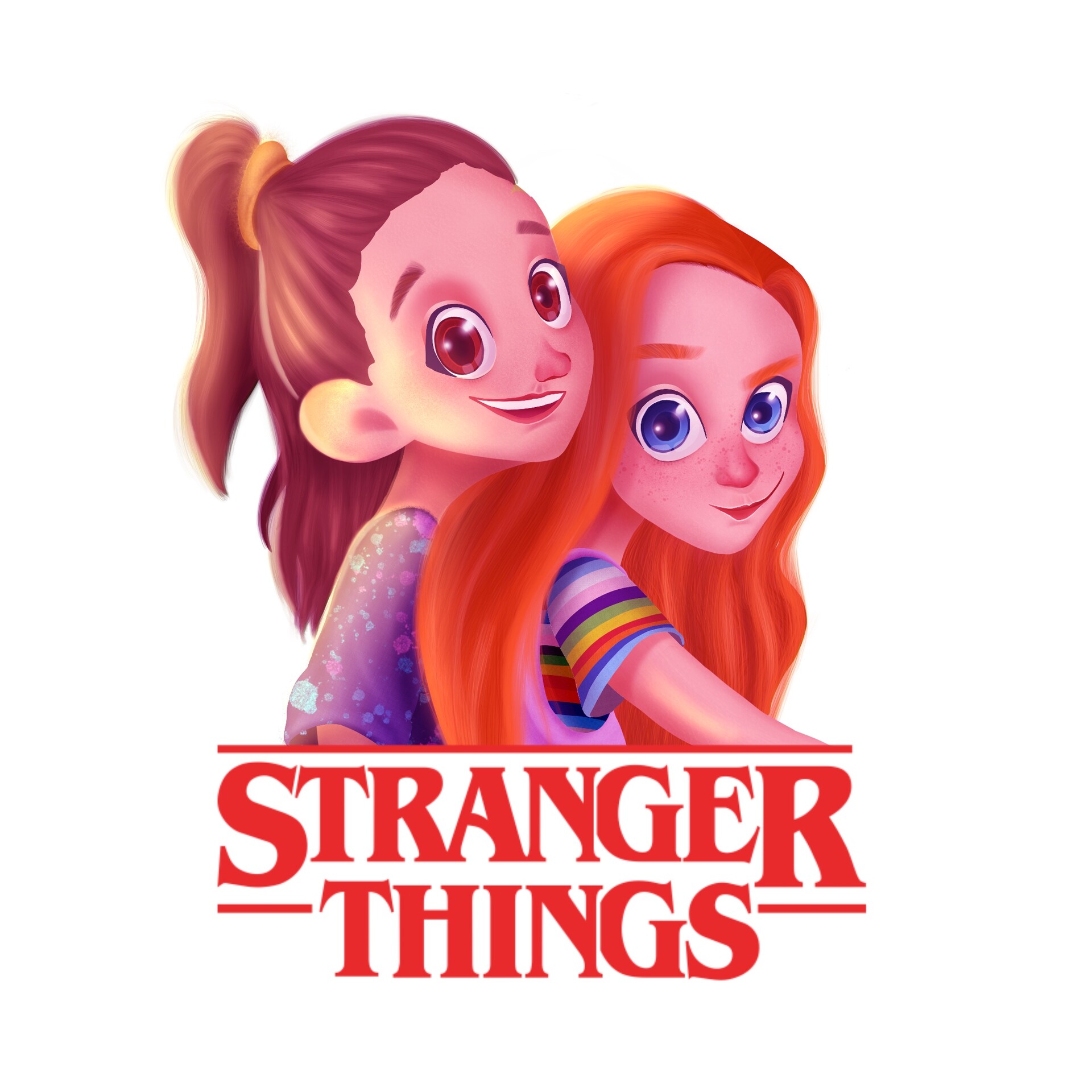 ArtStation - Eleven and Max fanart