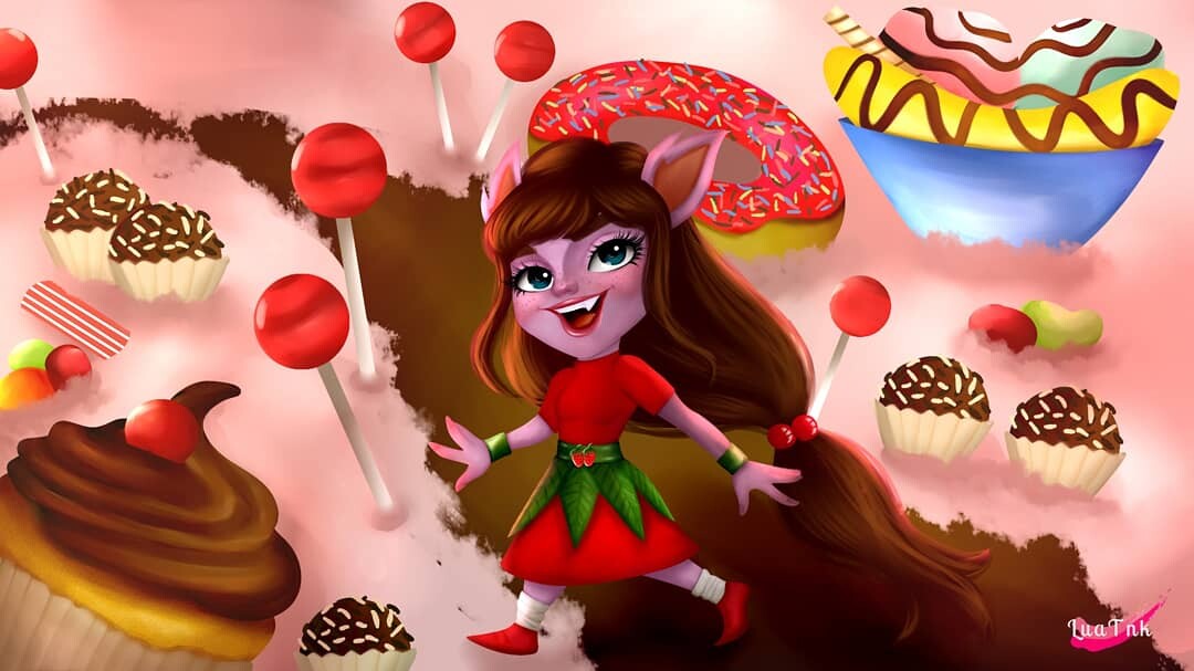 ArtStation - Amy Candy World