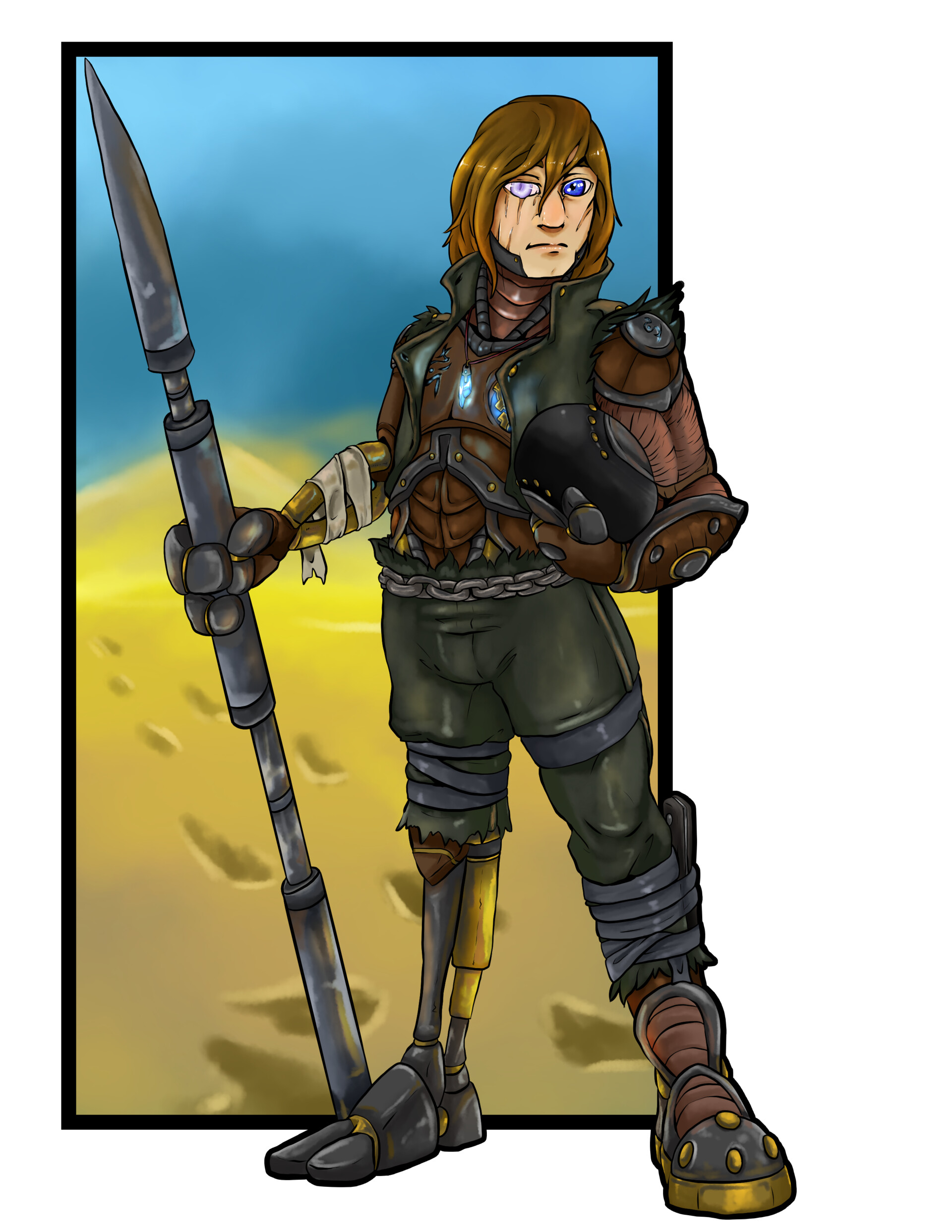 ArtStation - Fantasy Cyborg