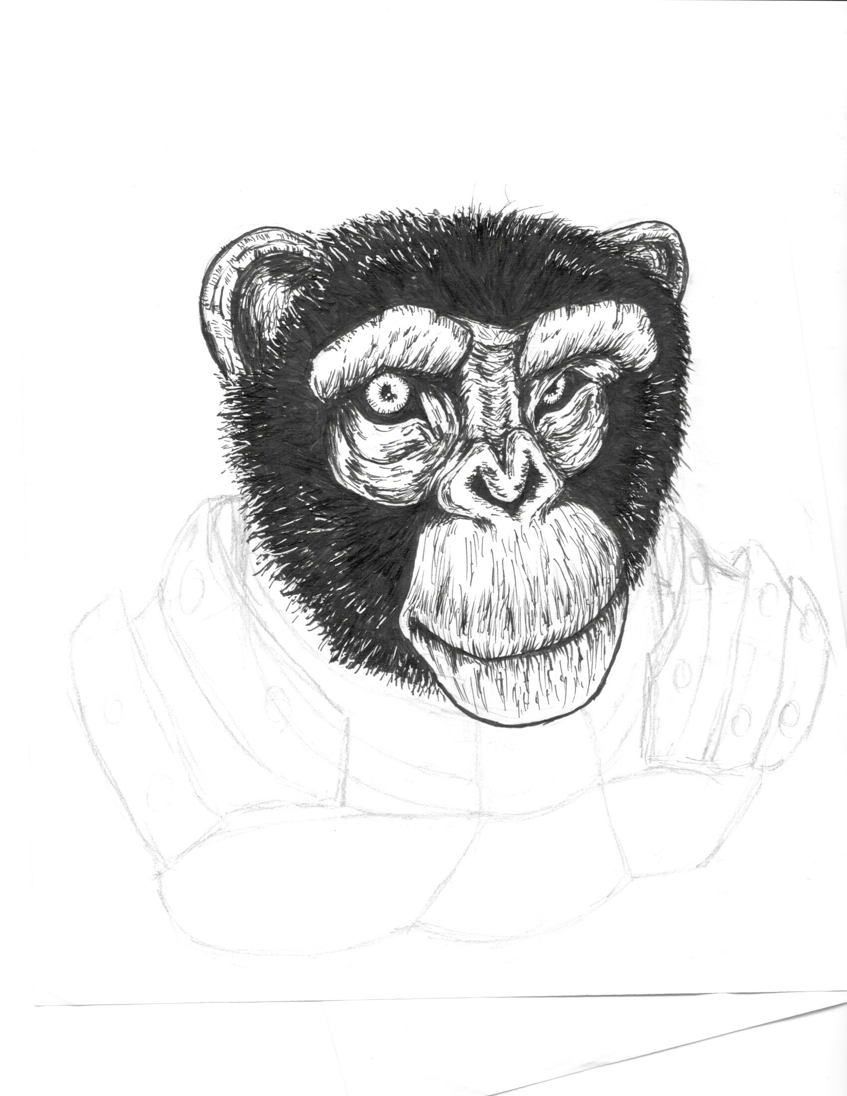 ArtStation - Warrior Ape