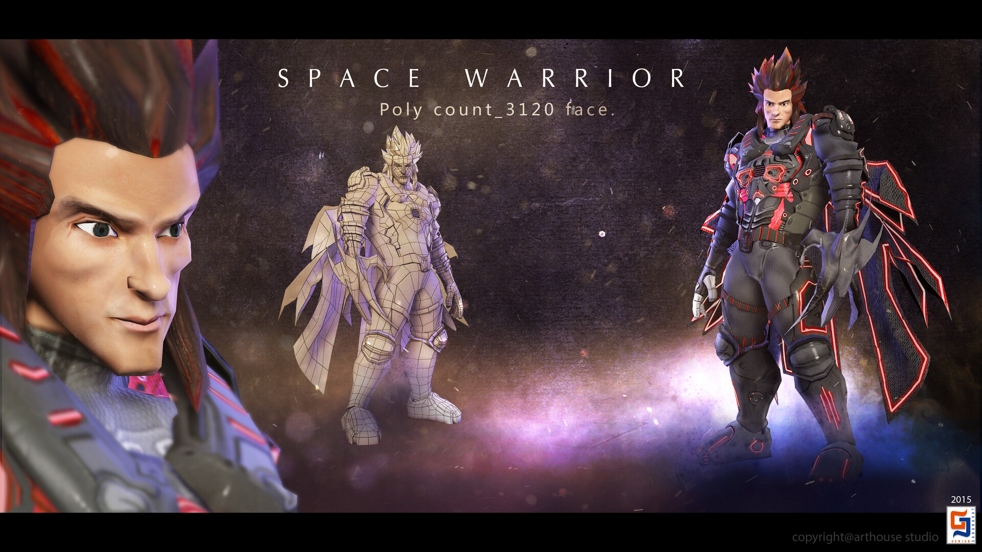 ArtStation - Space Warrior