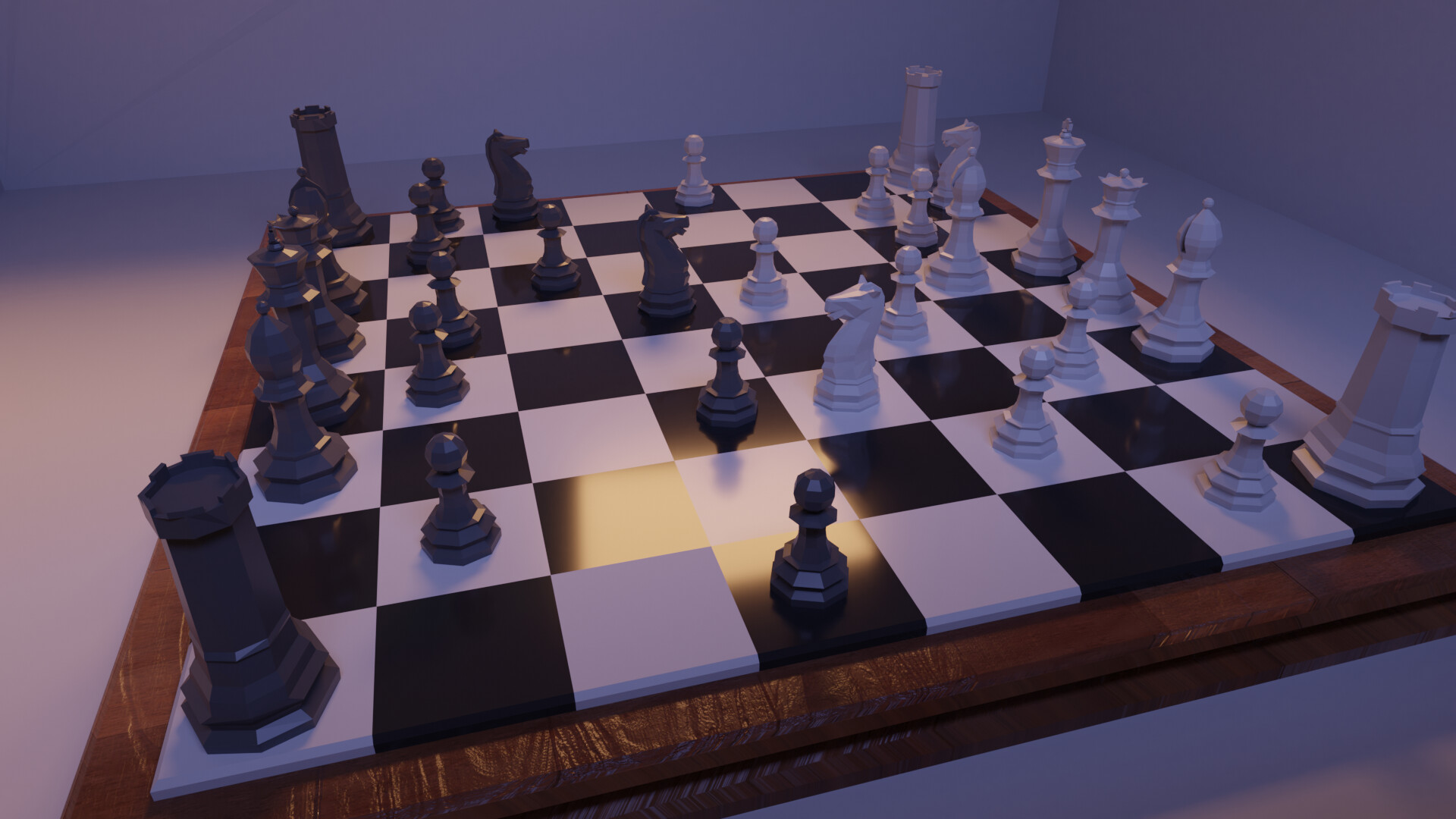 ArtStation - Chess set