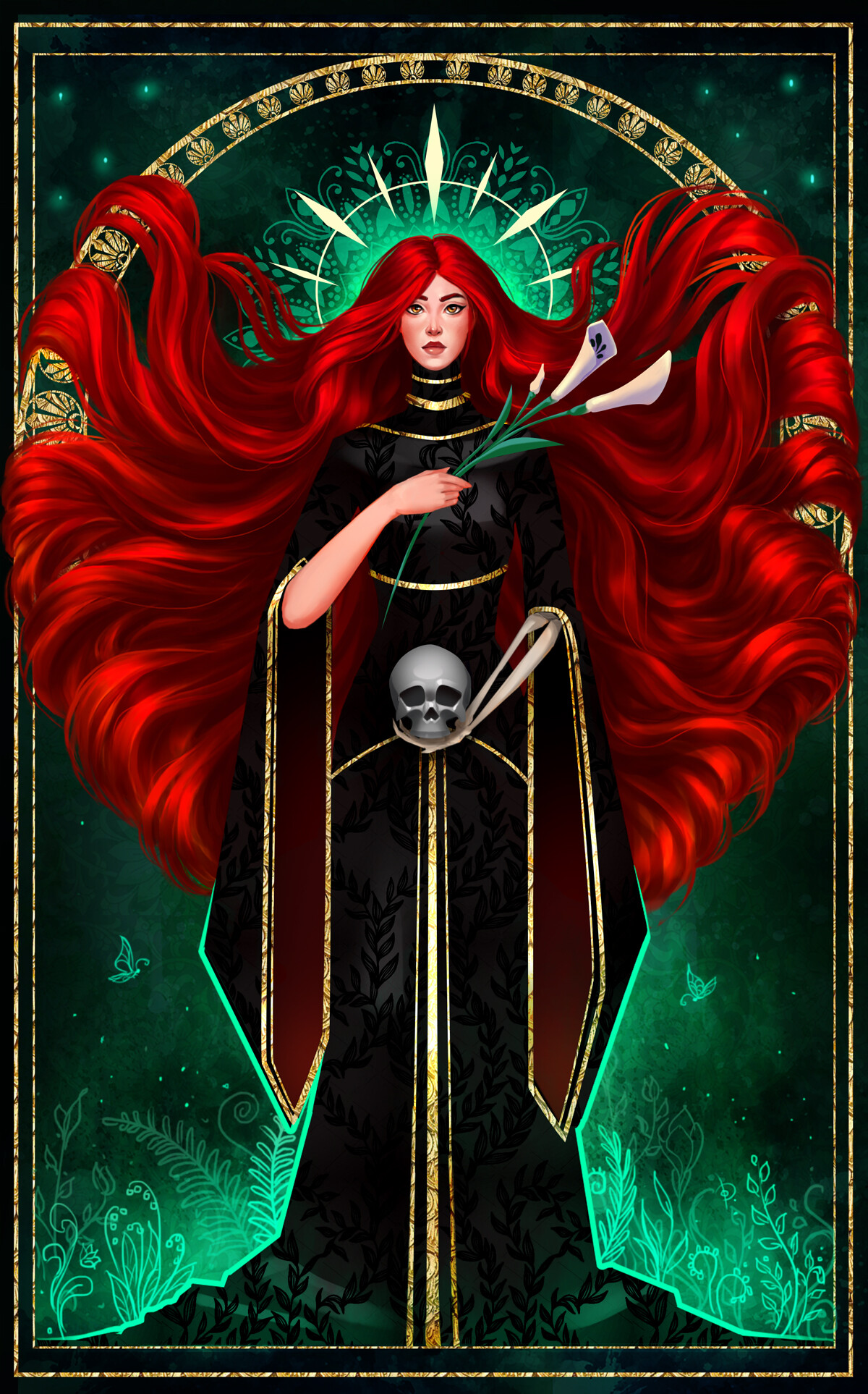 ArtStation - Goddess of Life_Death_Life