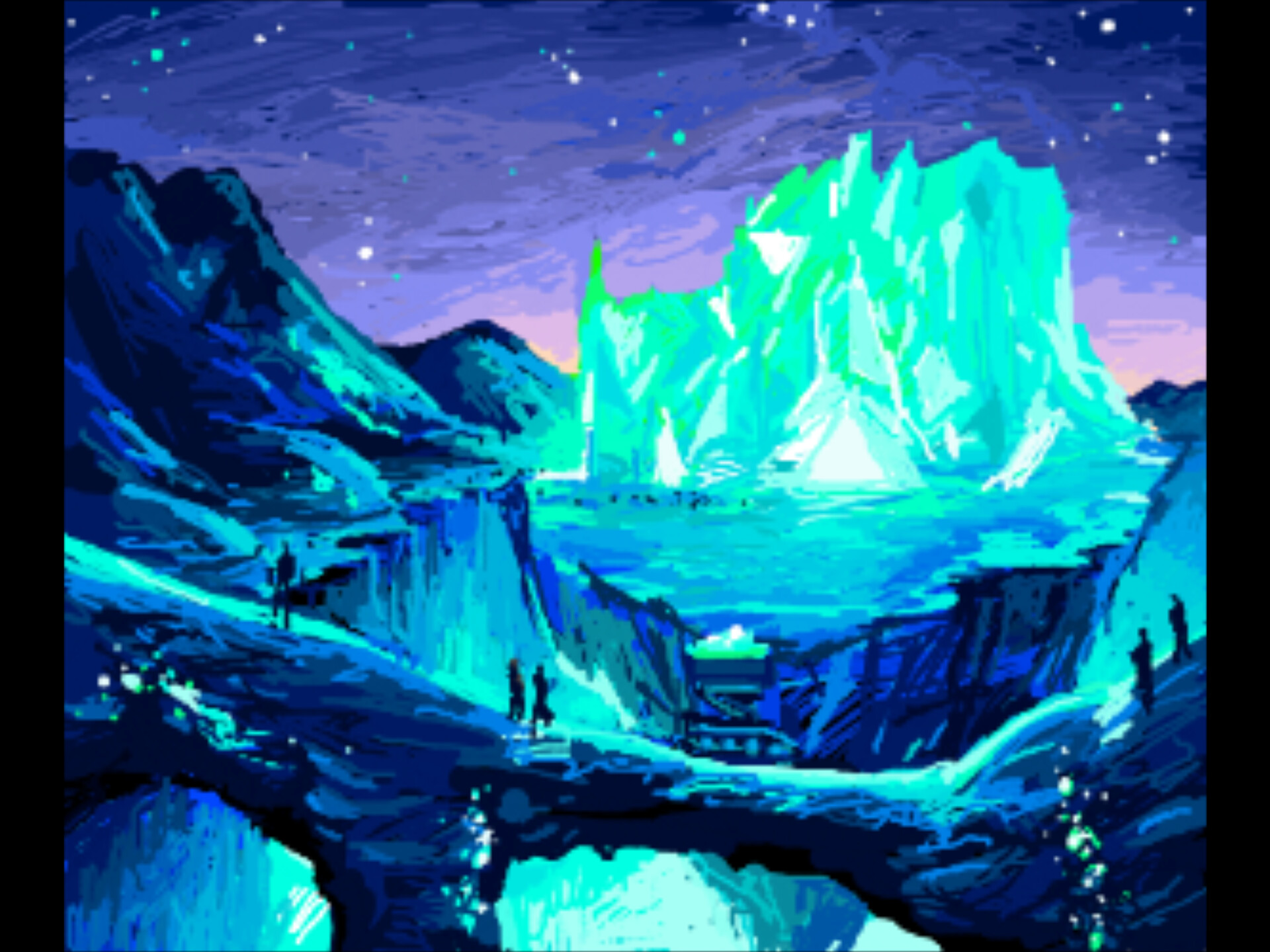 ArtStation - The crystal Mines