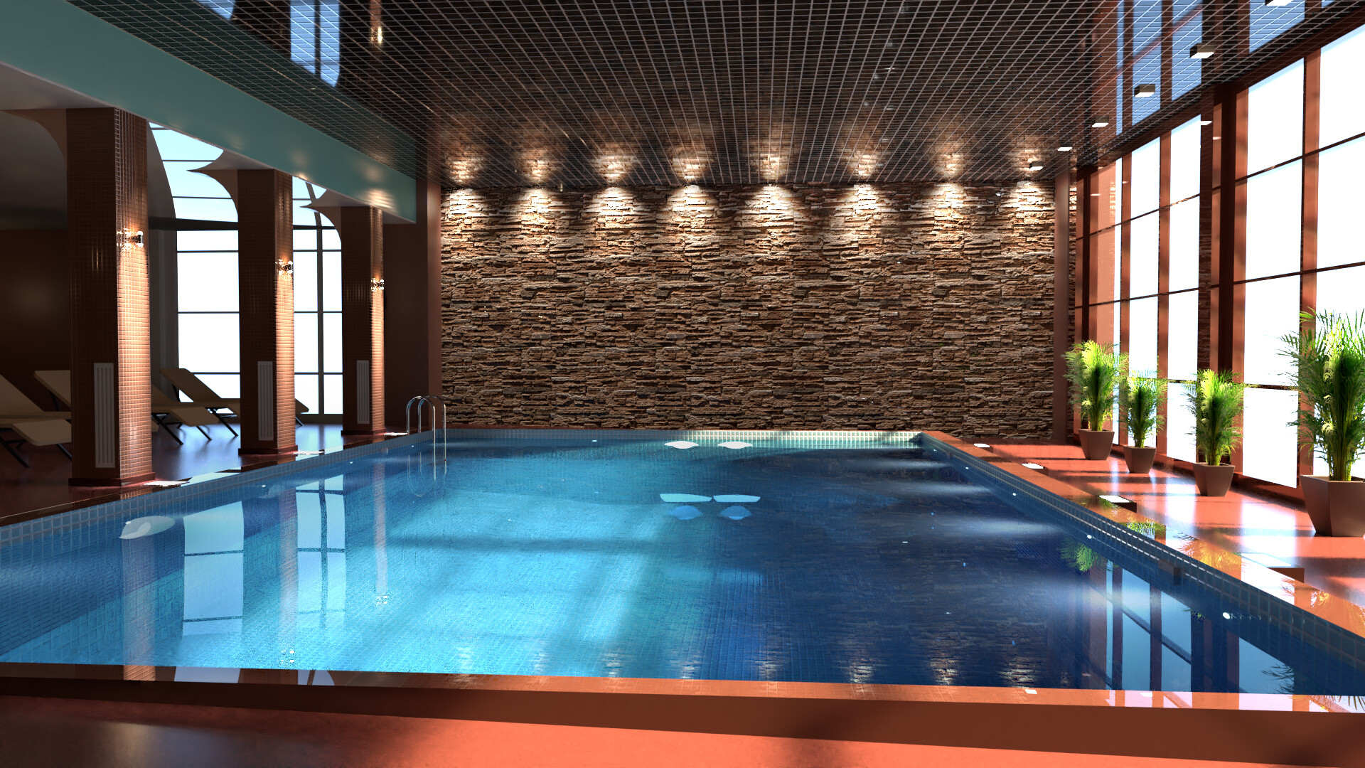 ArtStation - Swimming pool