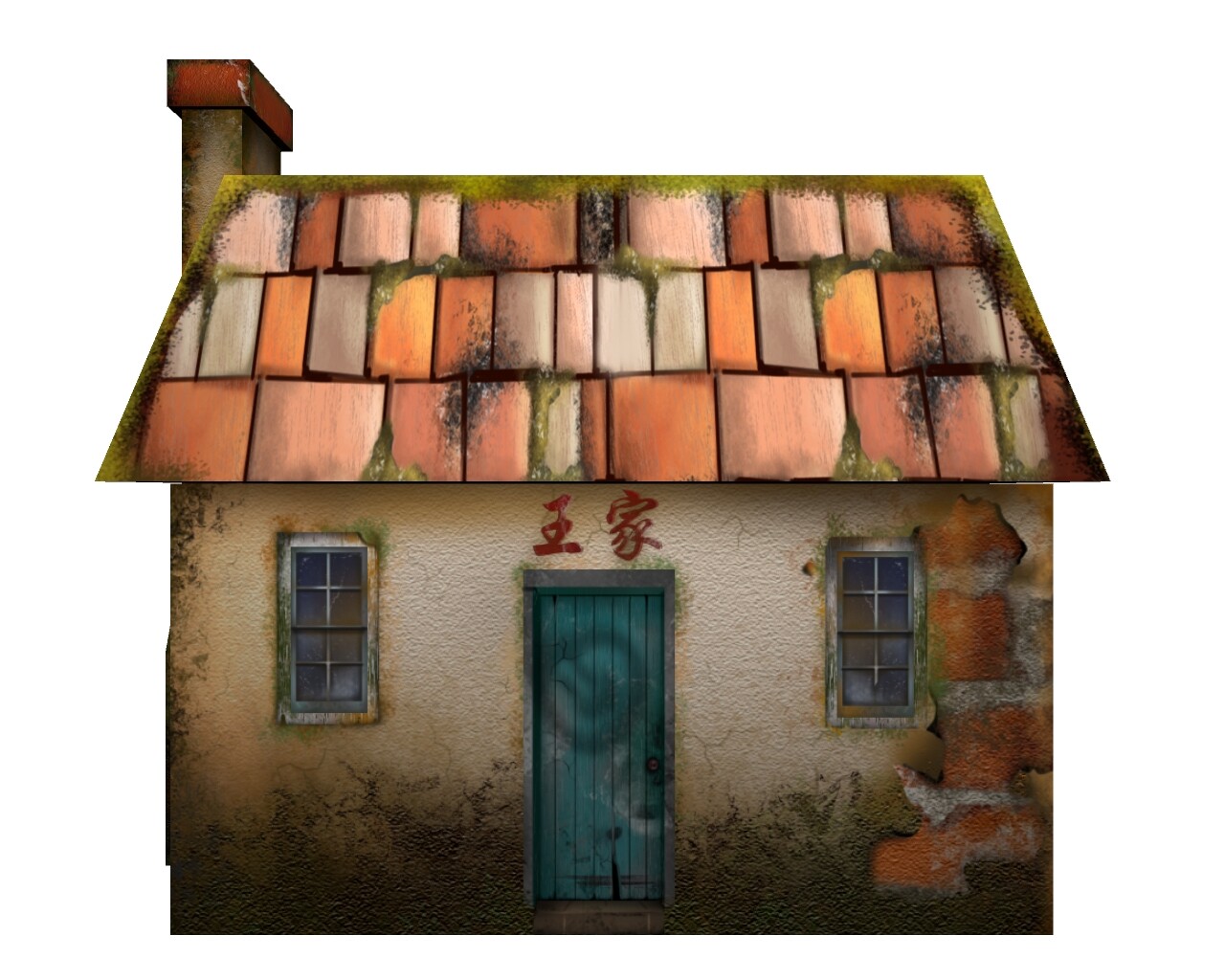 ArtStation - 3D Old House