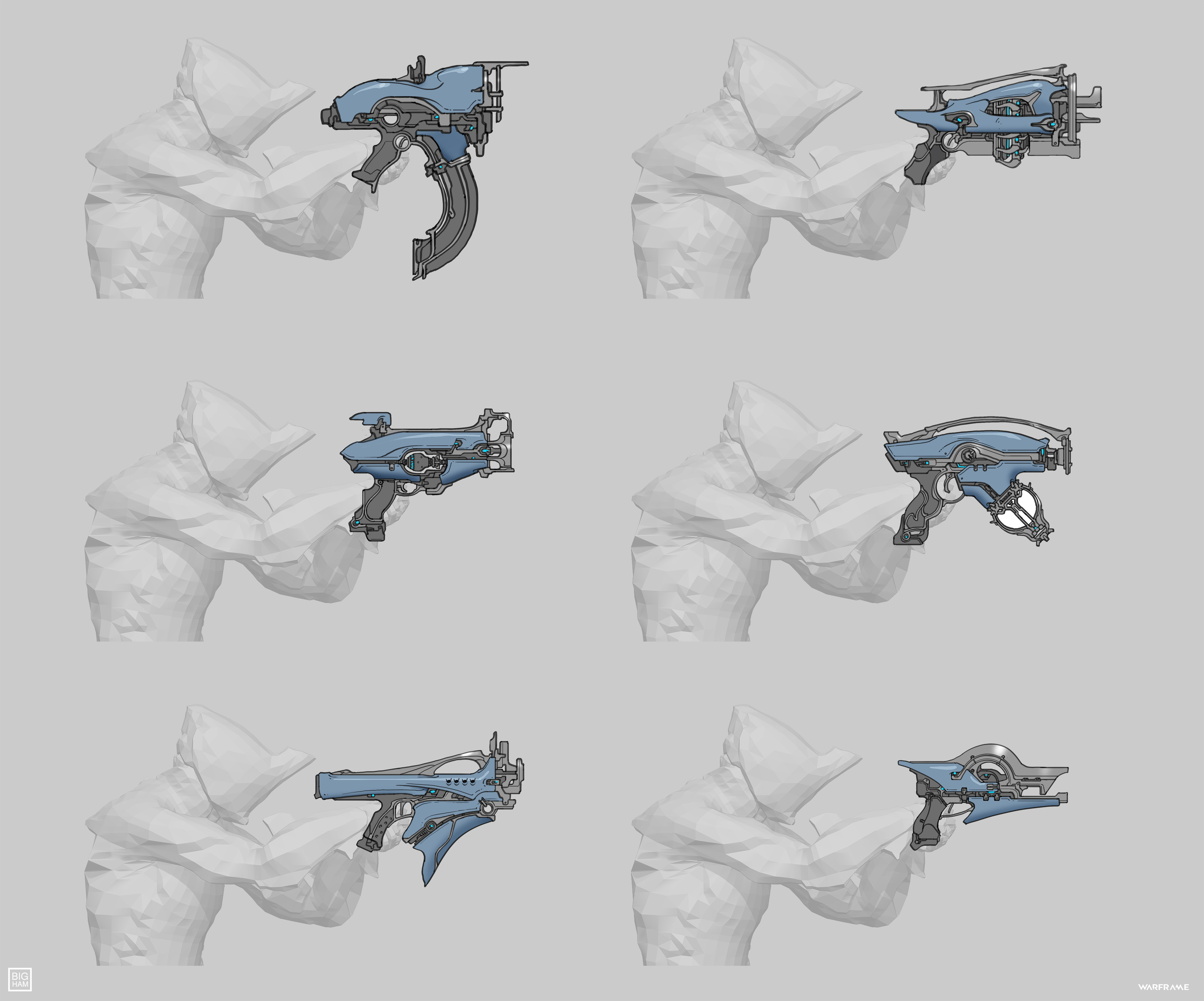 Sean Bigham - Railjack Accessory and Weapon Bundle.