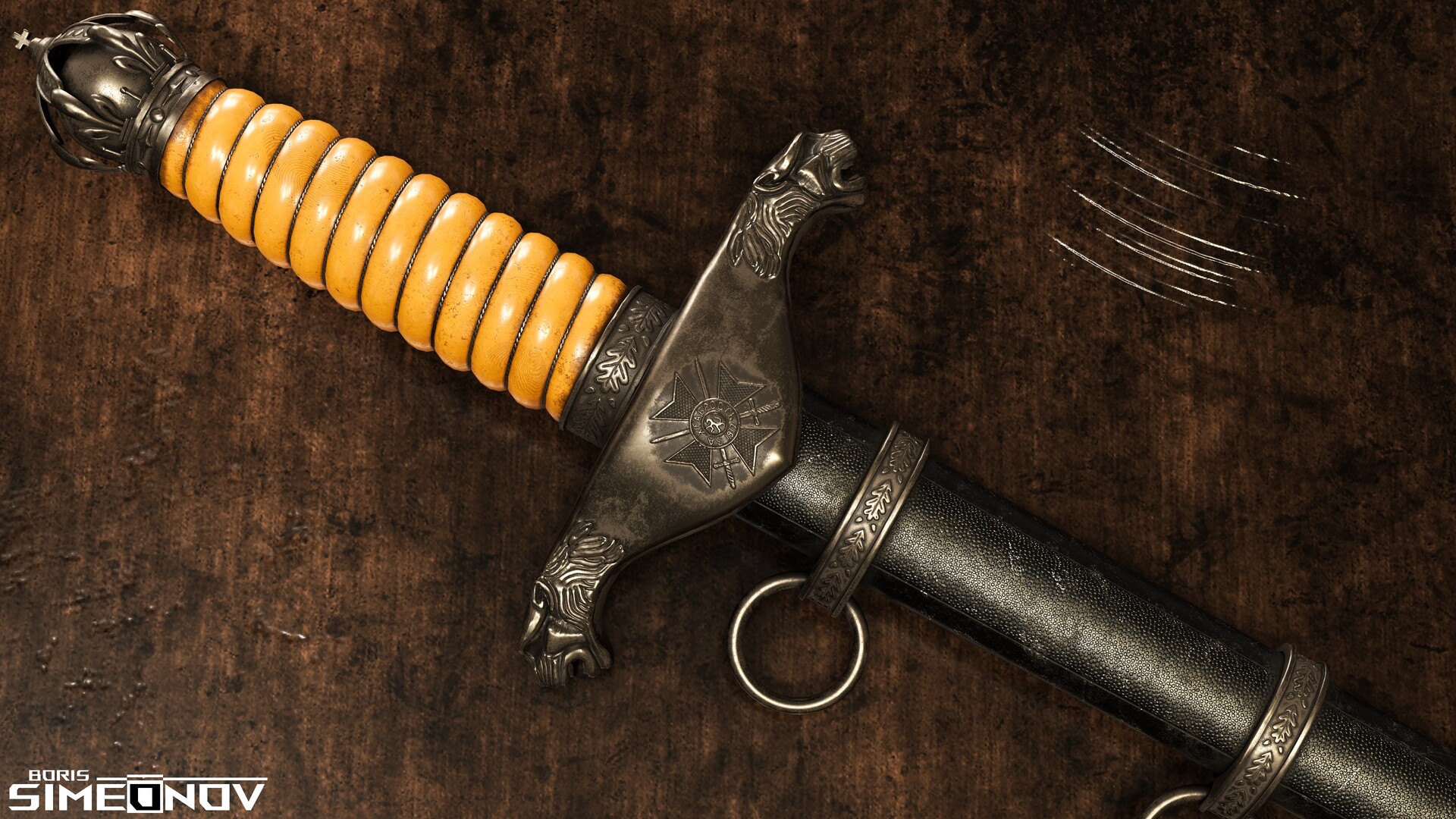ArtStation - Royal Bulgarian Army Dagger