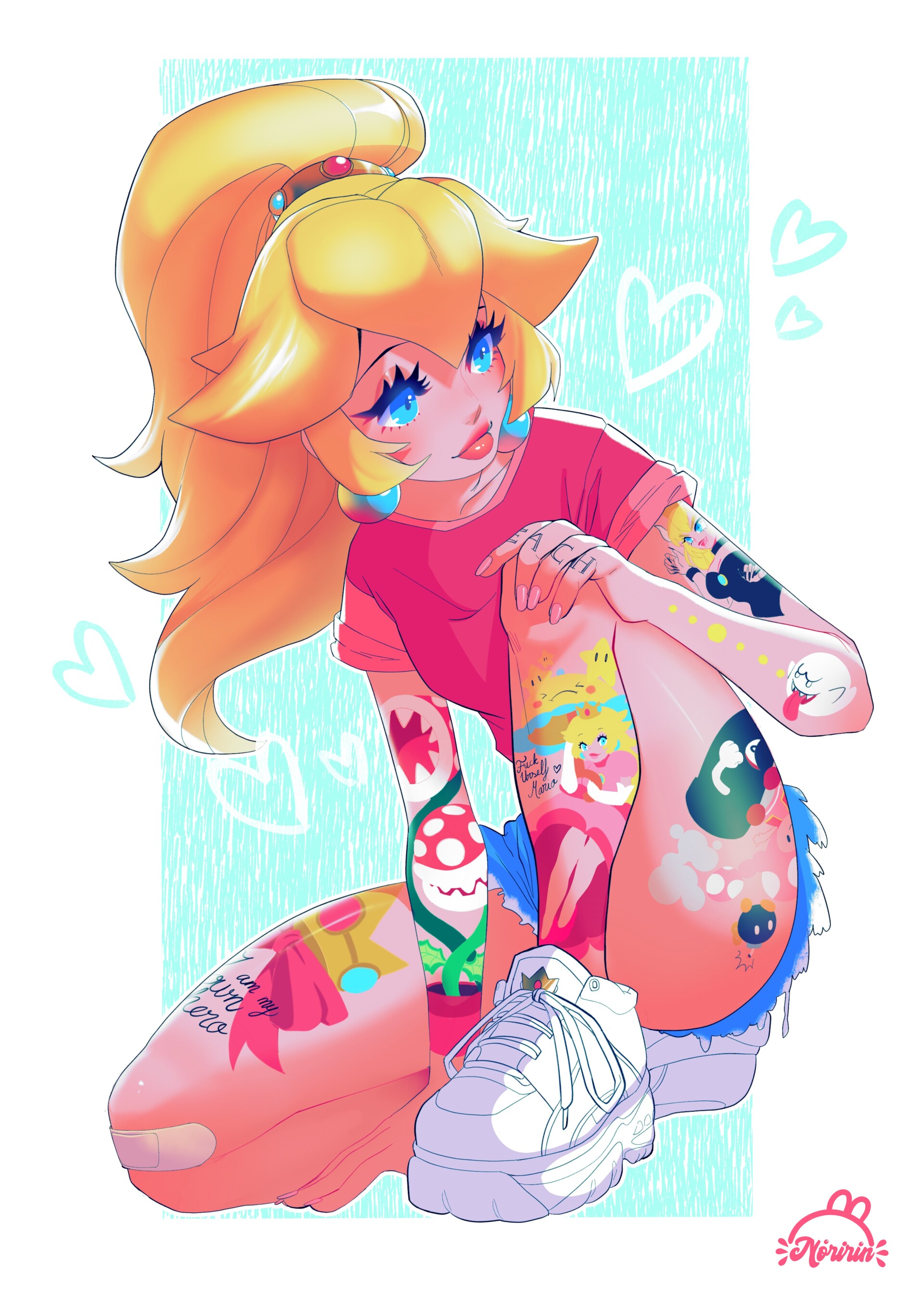ArtStation - Princess Peach