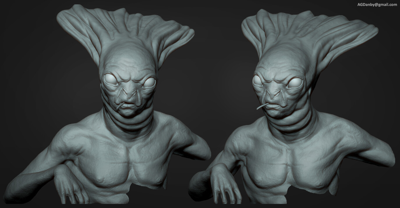 Adam Danby - 3D Character Artist - Alien - Wake Up