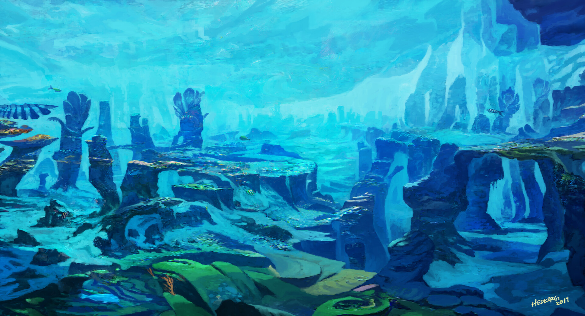 ArtStation - Under The Waves
