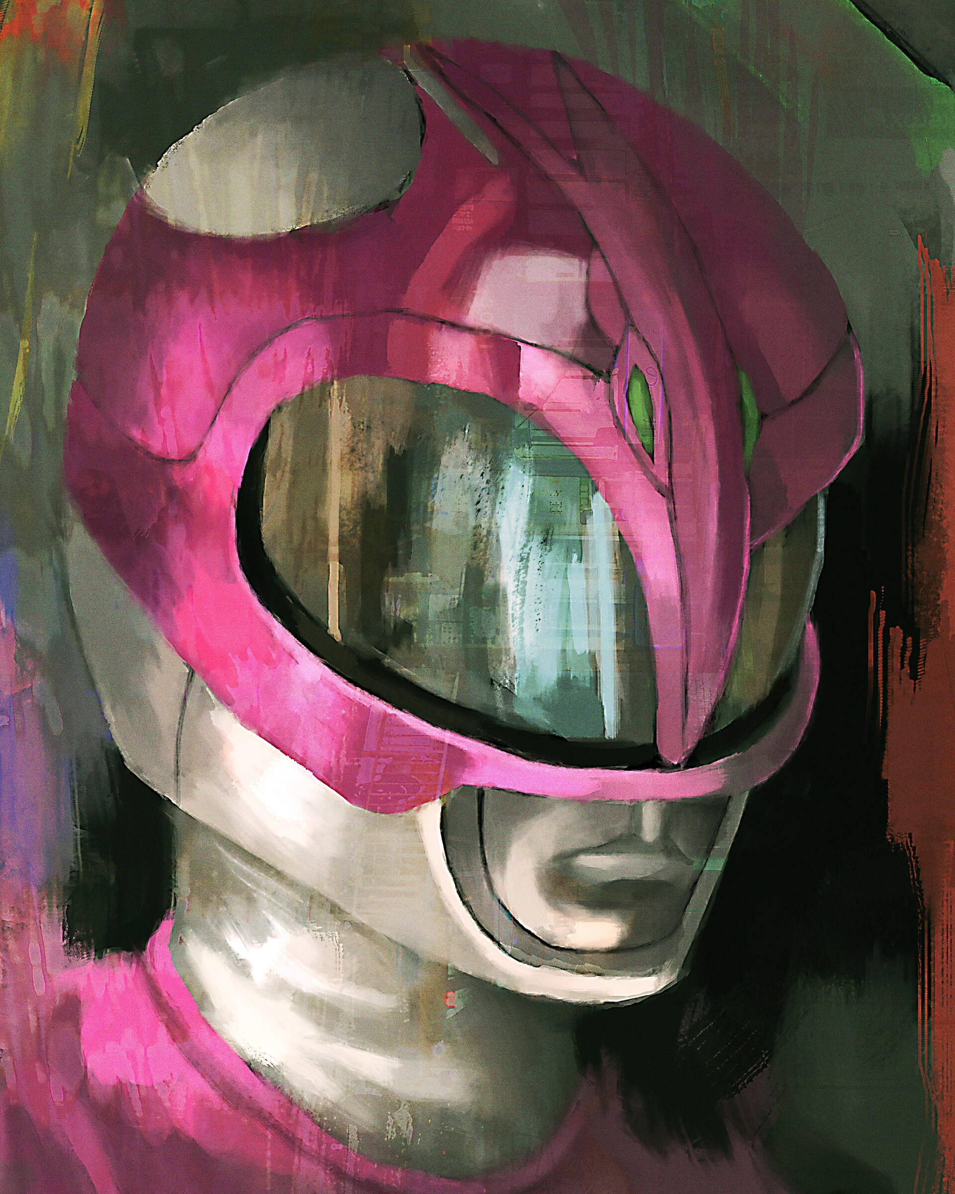 ArtStation - Pink Ranger