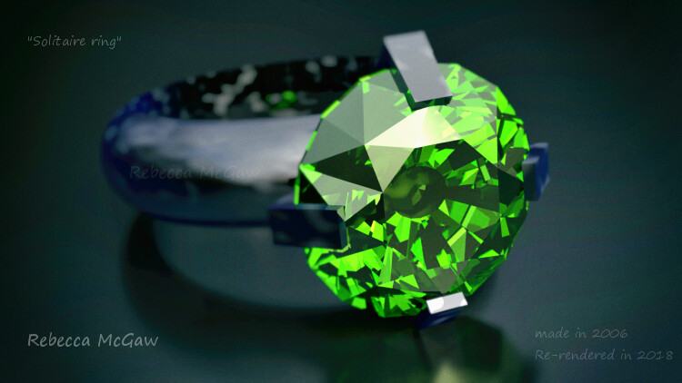 ArtStation - Solitaire Ring