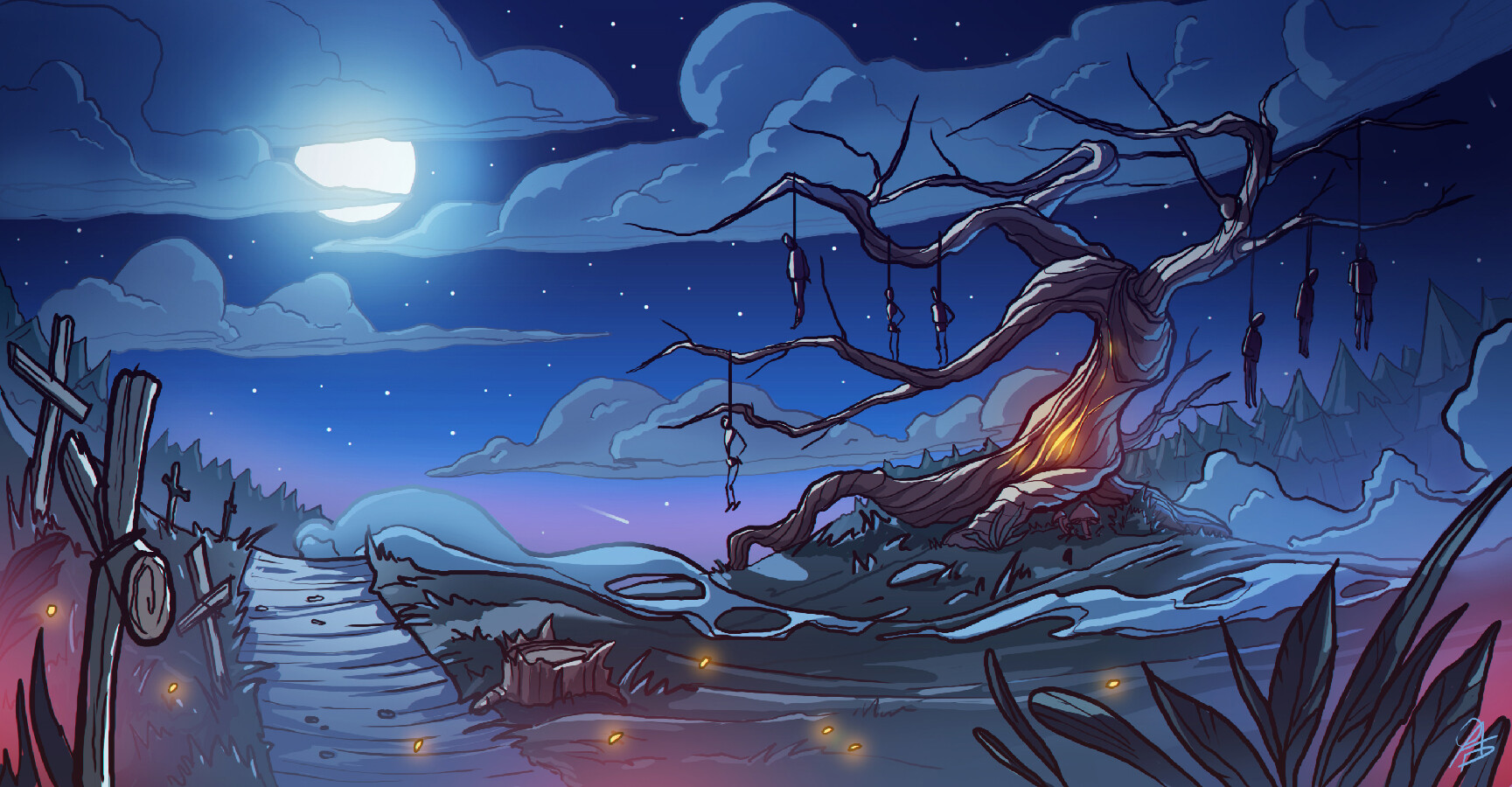 ArtStation - Hanging Tree