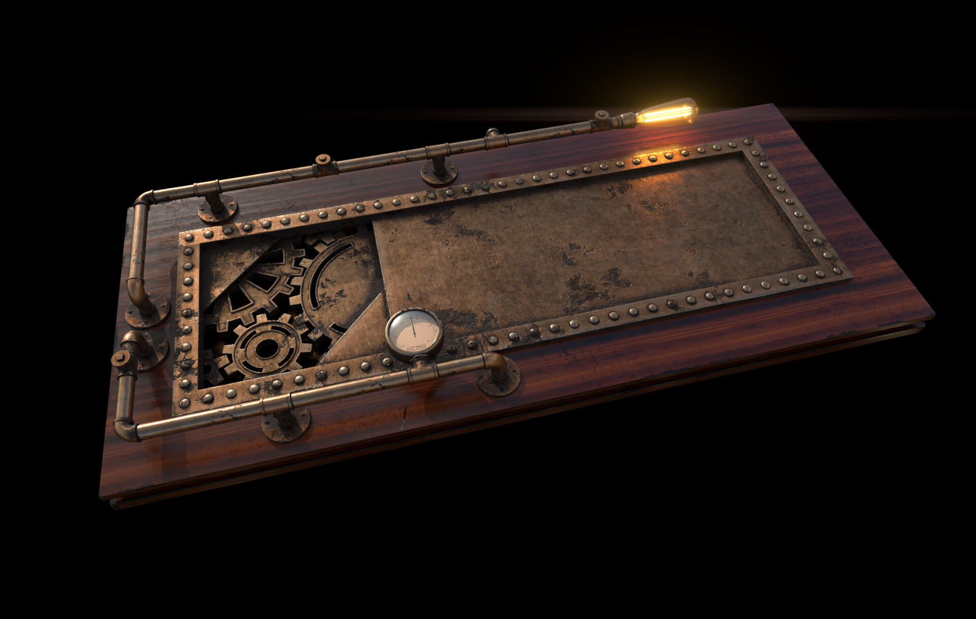 ArtStation - Steampunk Panel