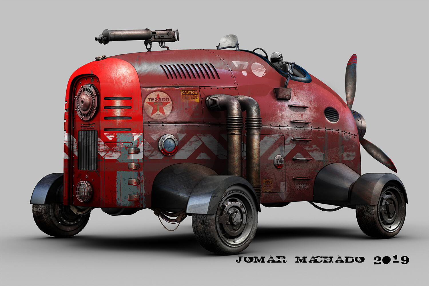 ArtStation - The Red Bullet