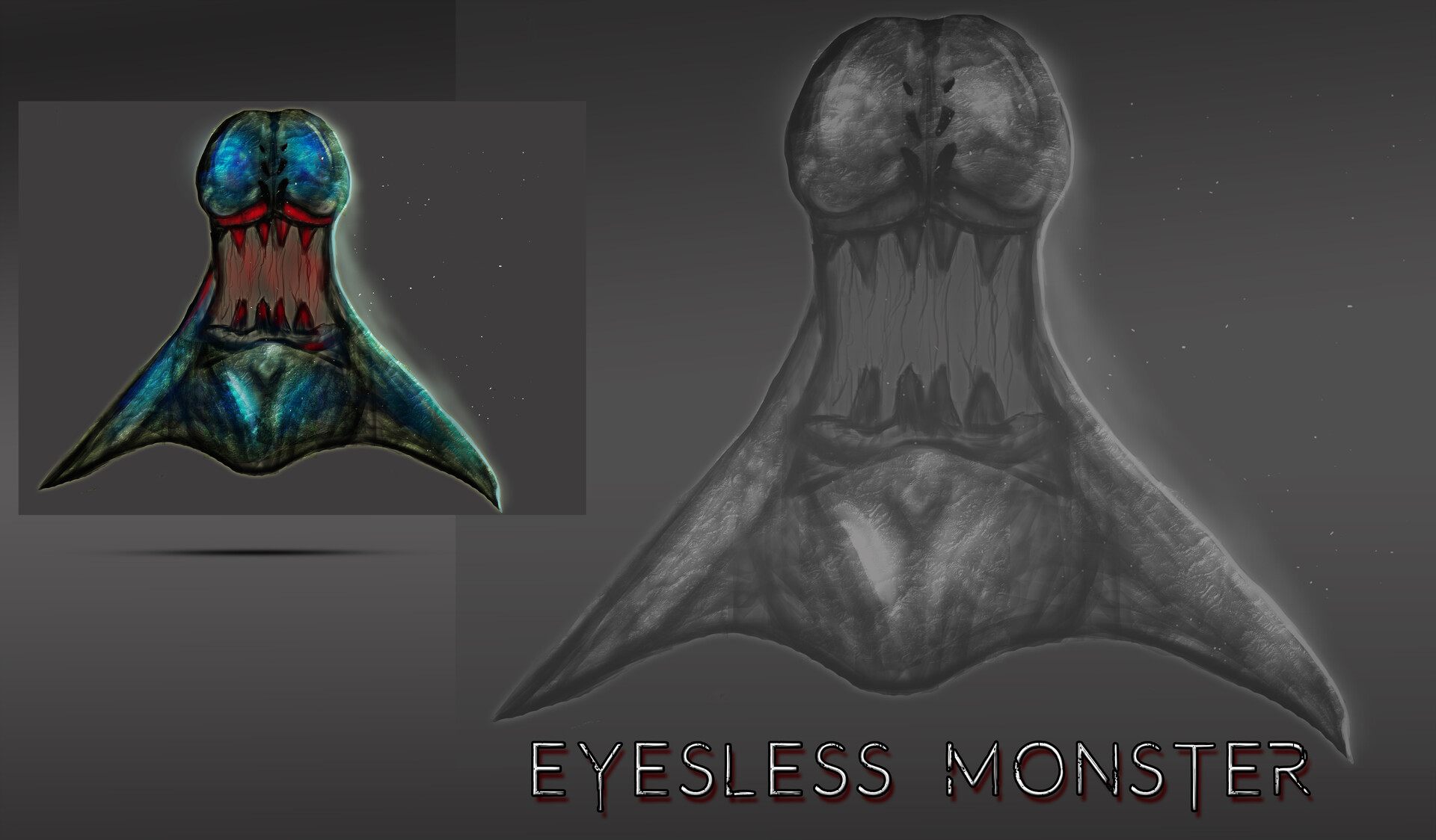 ArtStation - Eyesless Monster