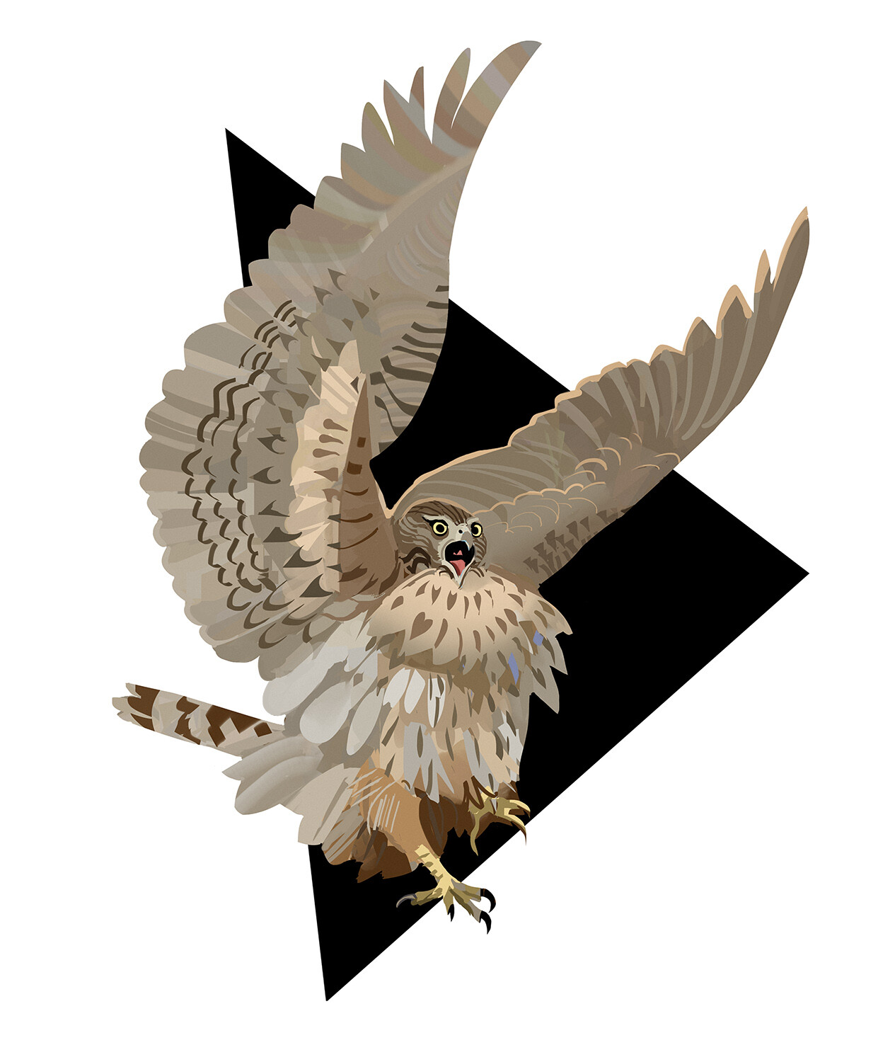 ArtStation - Scared Falcon