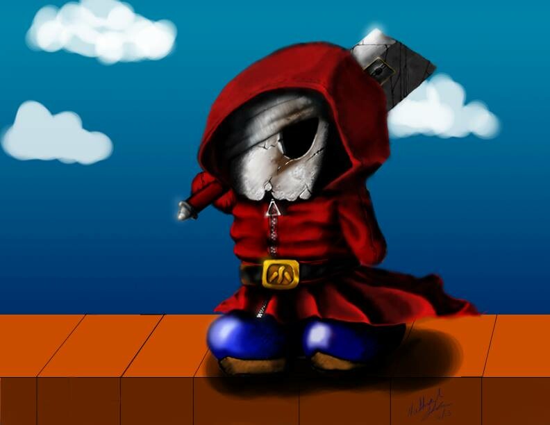 shy guy wallpaper