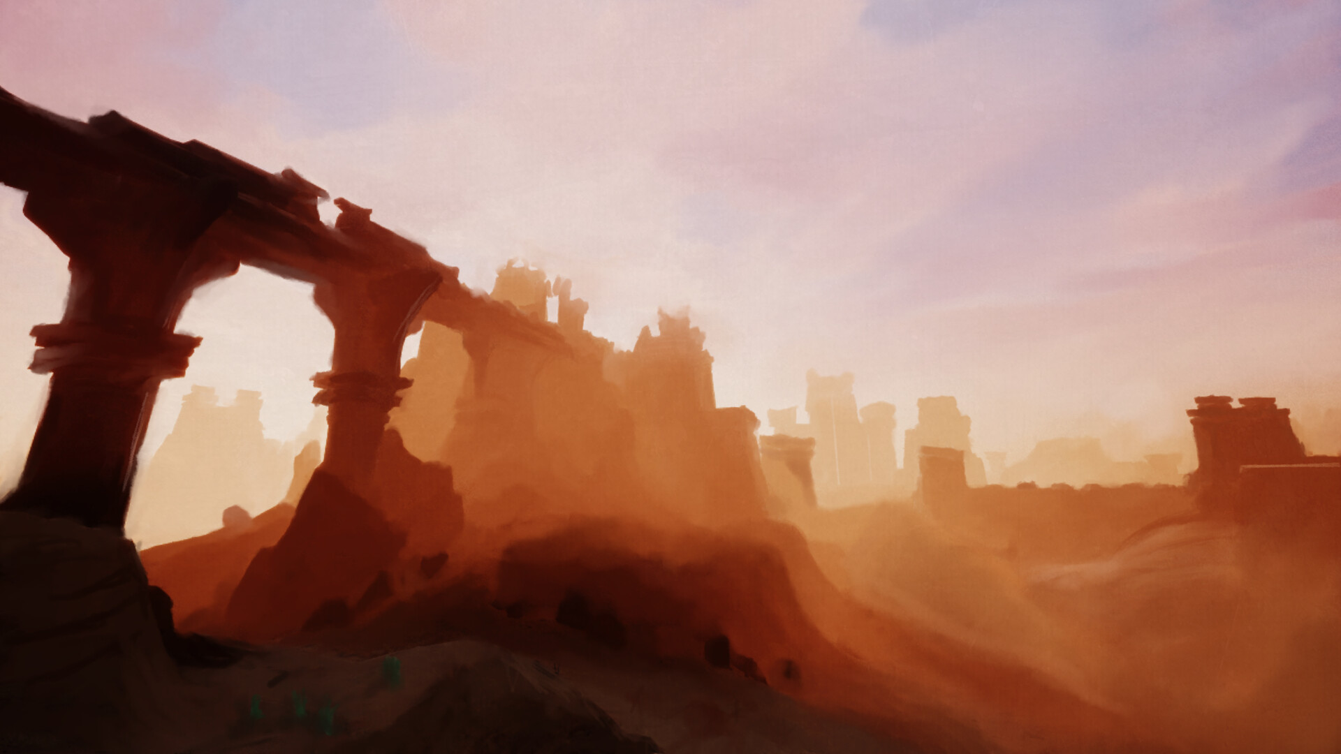 ArtStation - Landscape paintings