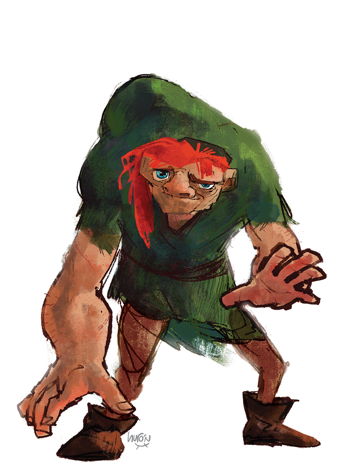 ArtStation - The Hunchback of Notre Dame