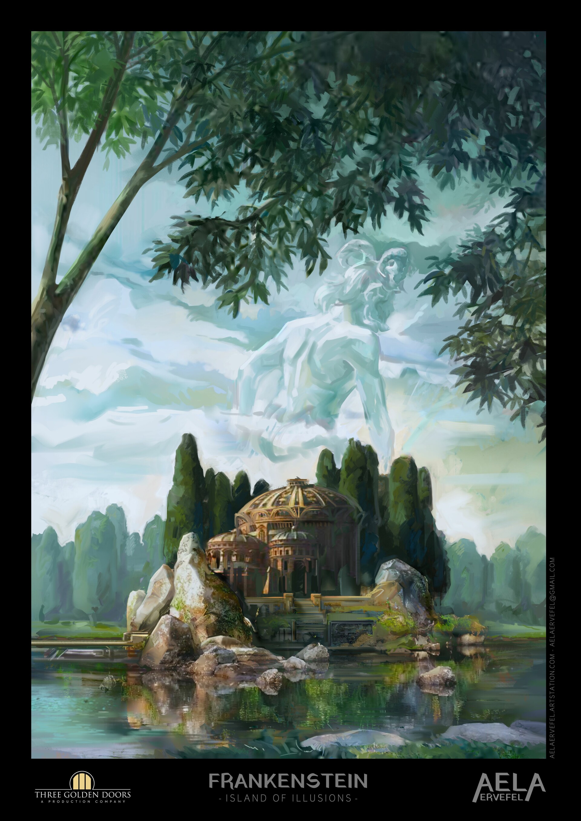 ArtStation - Frankenstein - Island of illusions