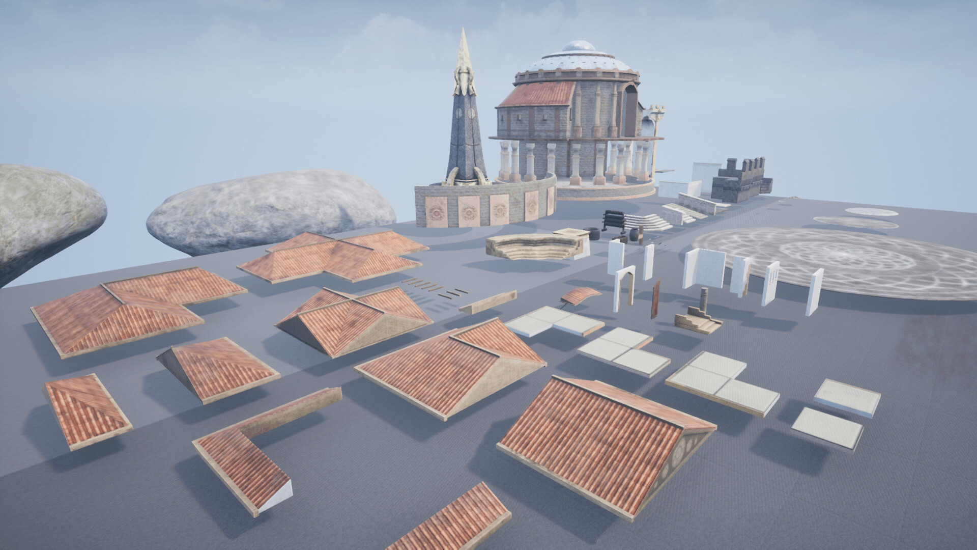 VoDoo Studios - Modular Temple Plaza