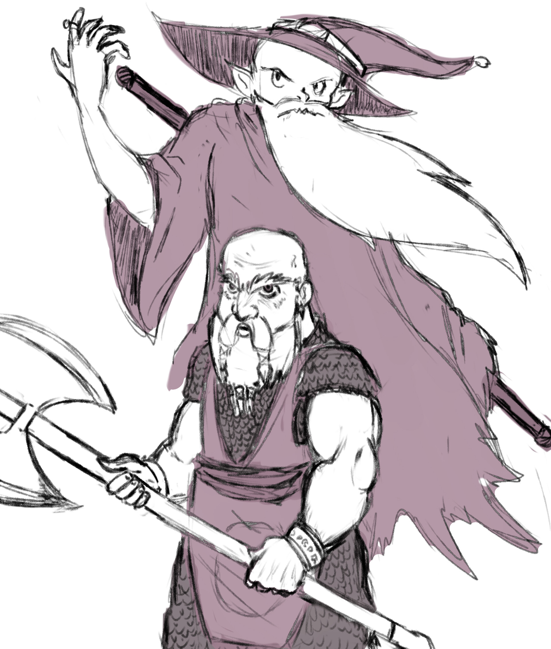 ArtStation - DnD characters drinklin y darling