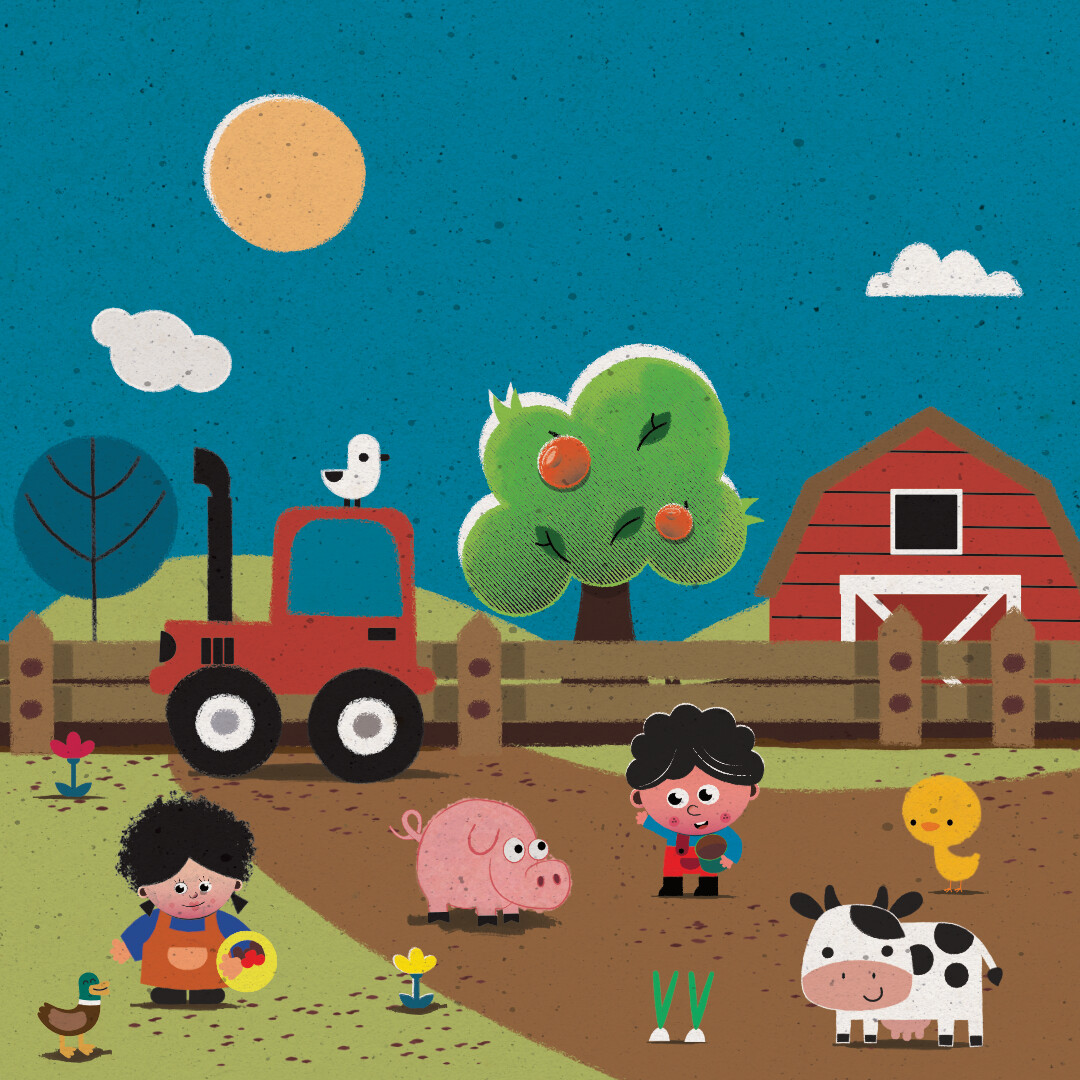 ArtStation - Farm Kids