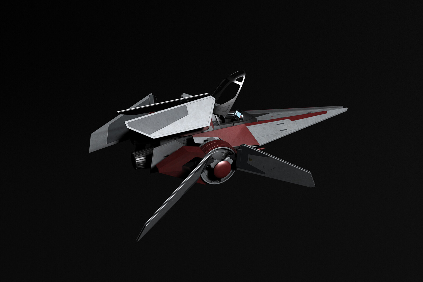 Alexander Ivanov - Grand Army of the Republic V-wing starfighter