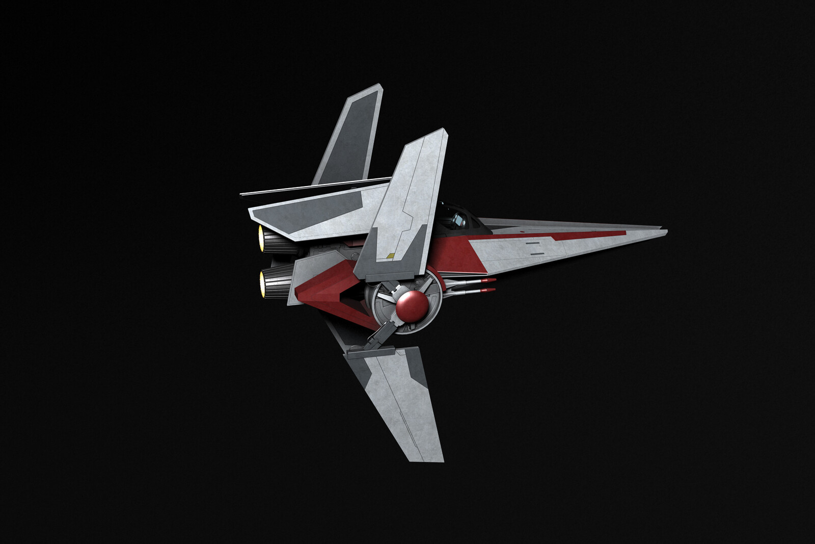 Alexander Ivanov - Grand Army of the Republic V-wing starfighter