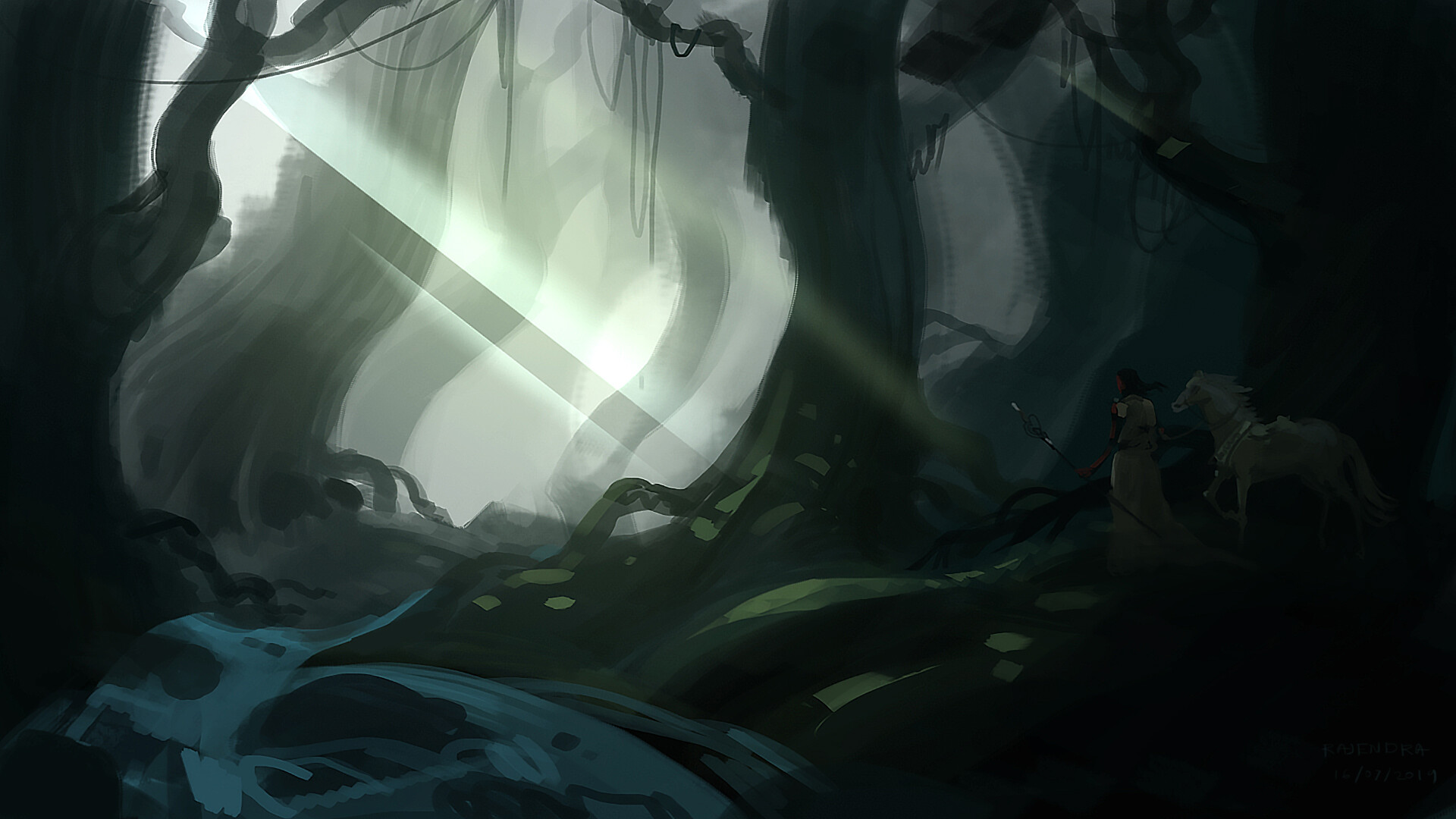 ArtStation - Forest Concept 2019