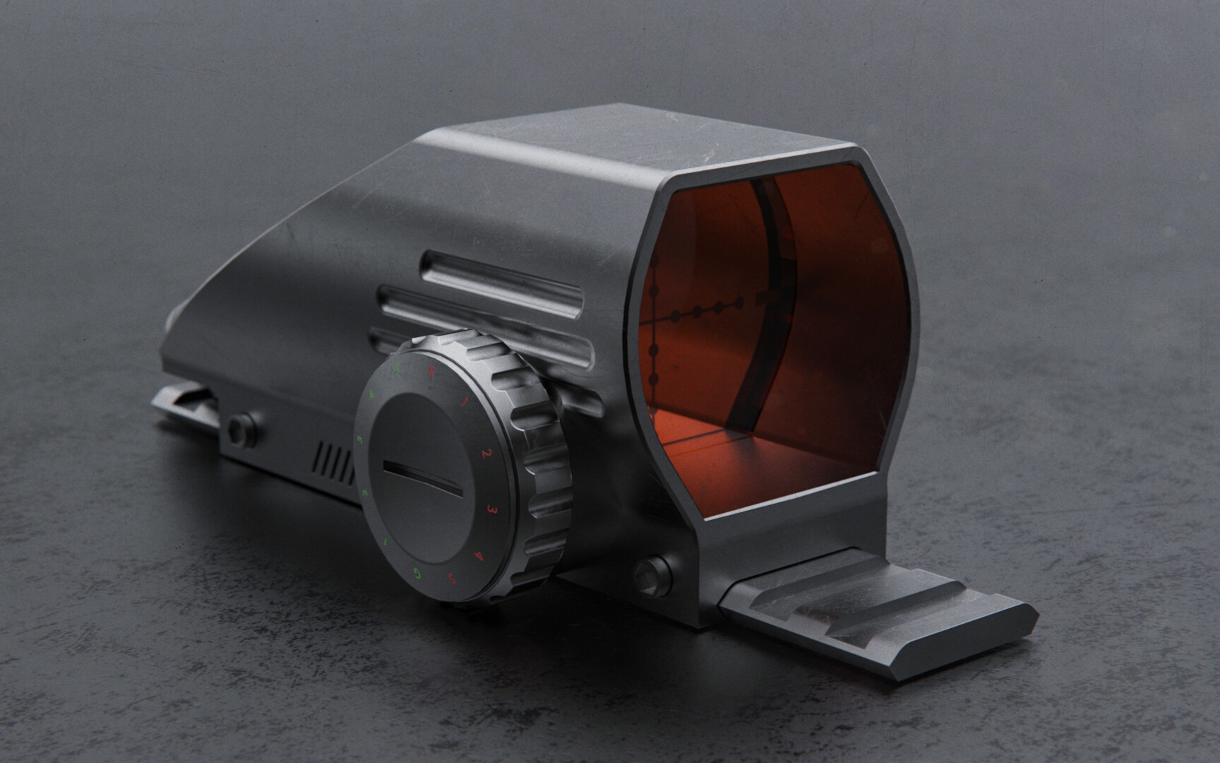 ArtStation - Red Dot Scope